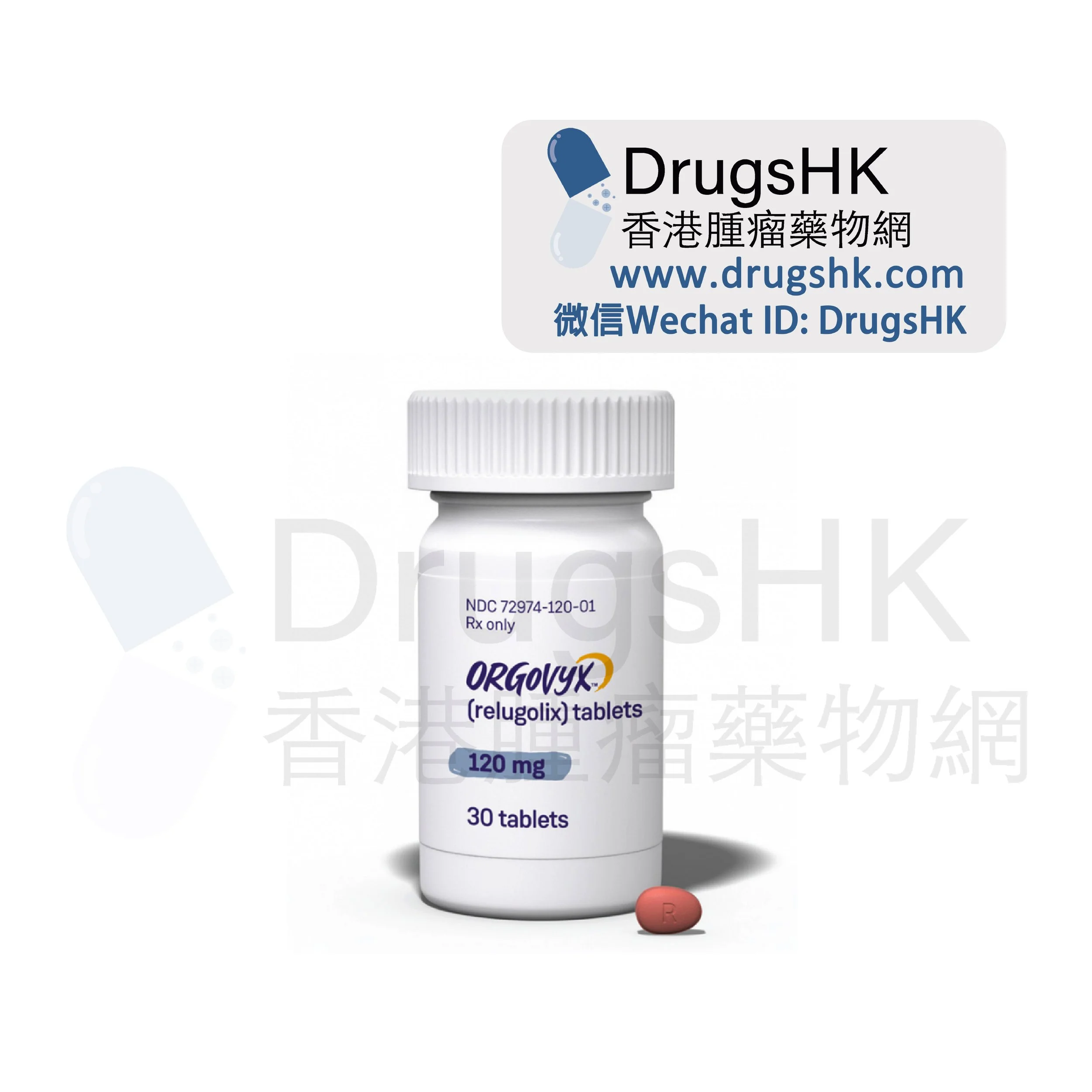 Relugolix (Orgovyx) — DrugsHK