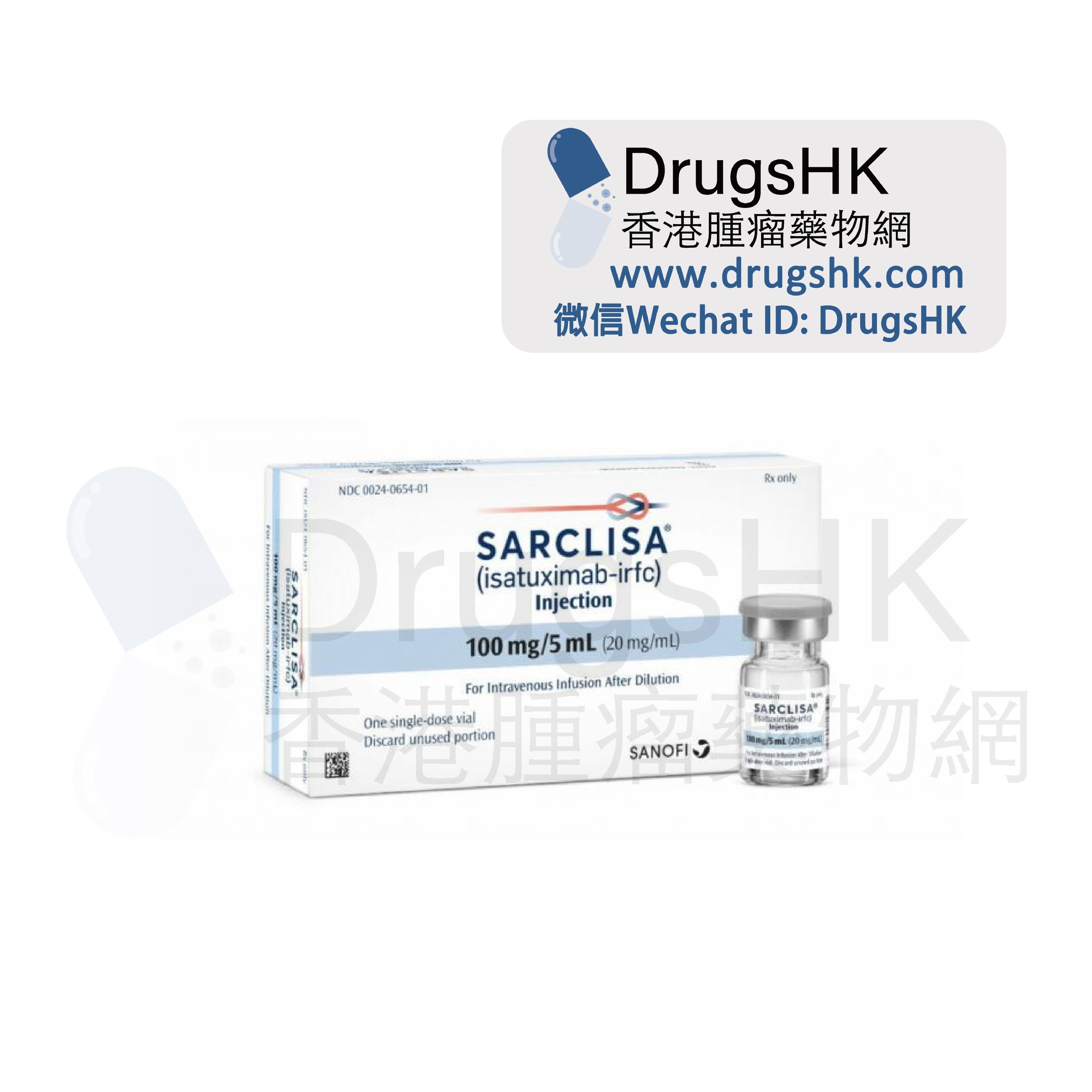 Isatuximab (Sarclisa) — DrugsHK