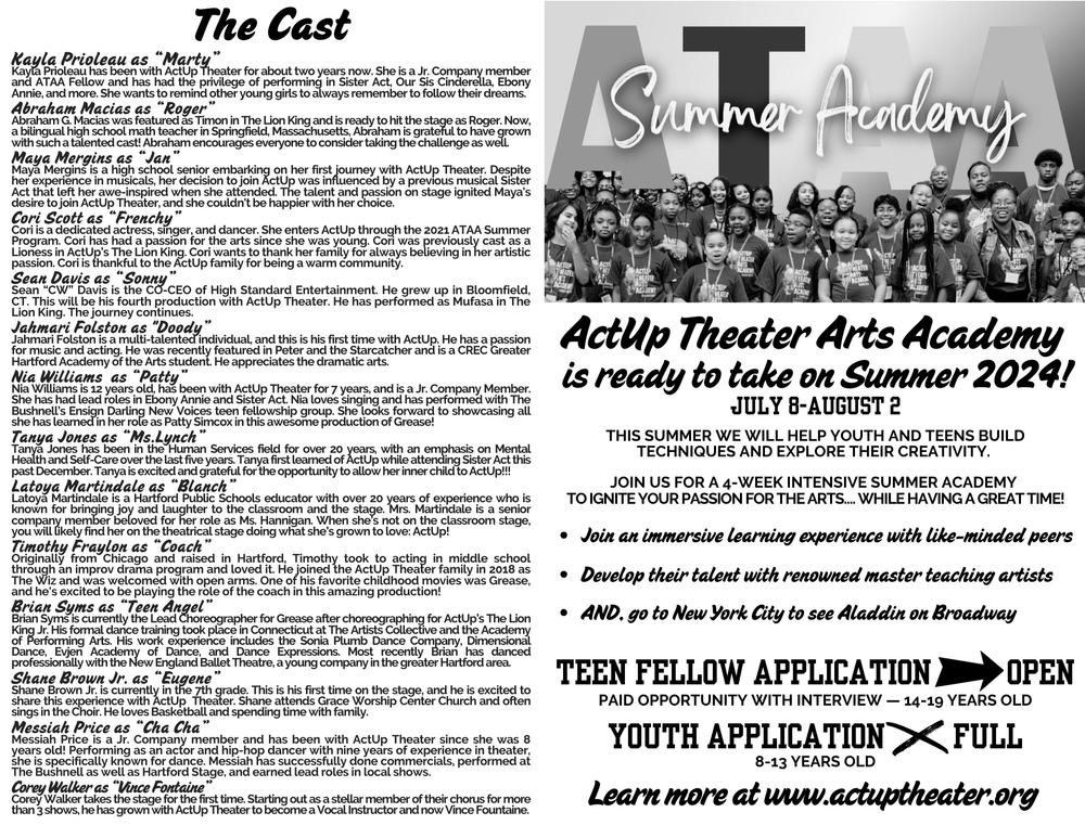 Grease 2024 — ActUp Theater
