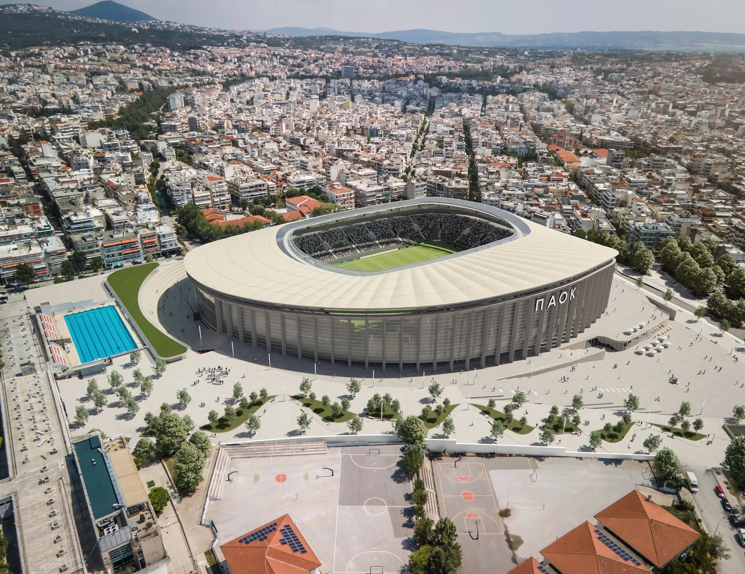 PAOK Football Club | New Stadium — Holmes Miller | Architectural Practice