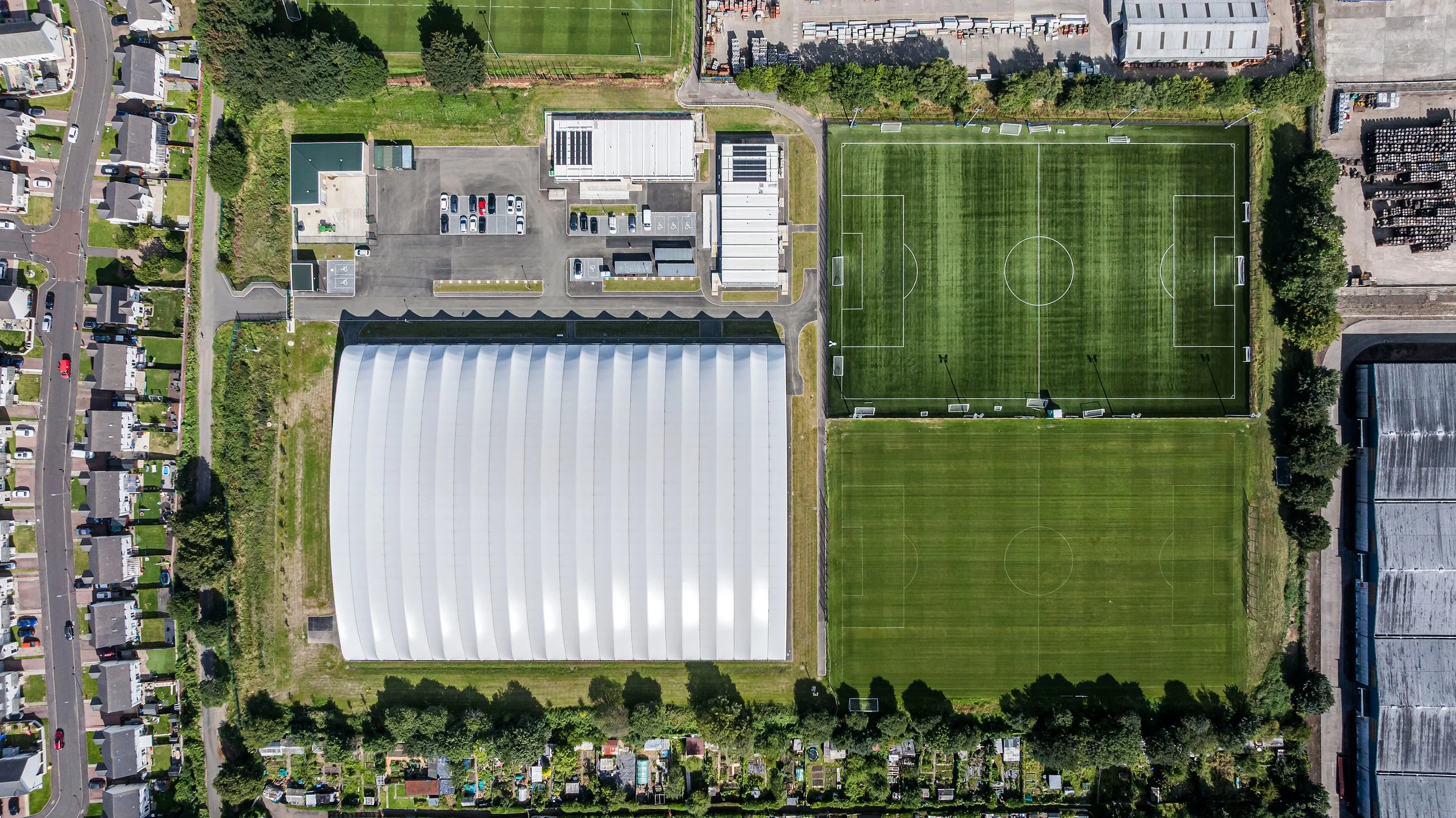 Barrowfield Training Centre - Celtic FC — Holmes Miller | Architectural ...