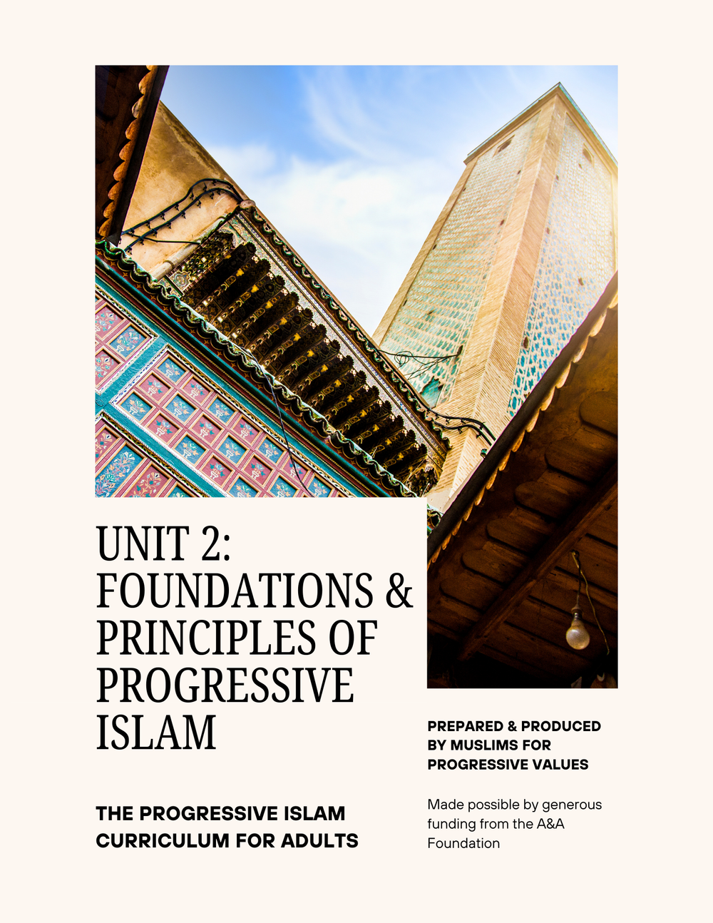 Progressive Islam Curriculum — Muslims for Progressive Values