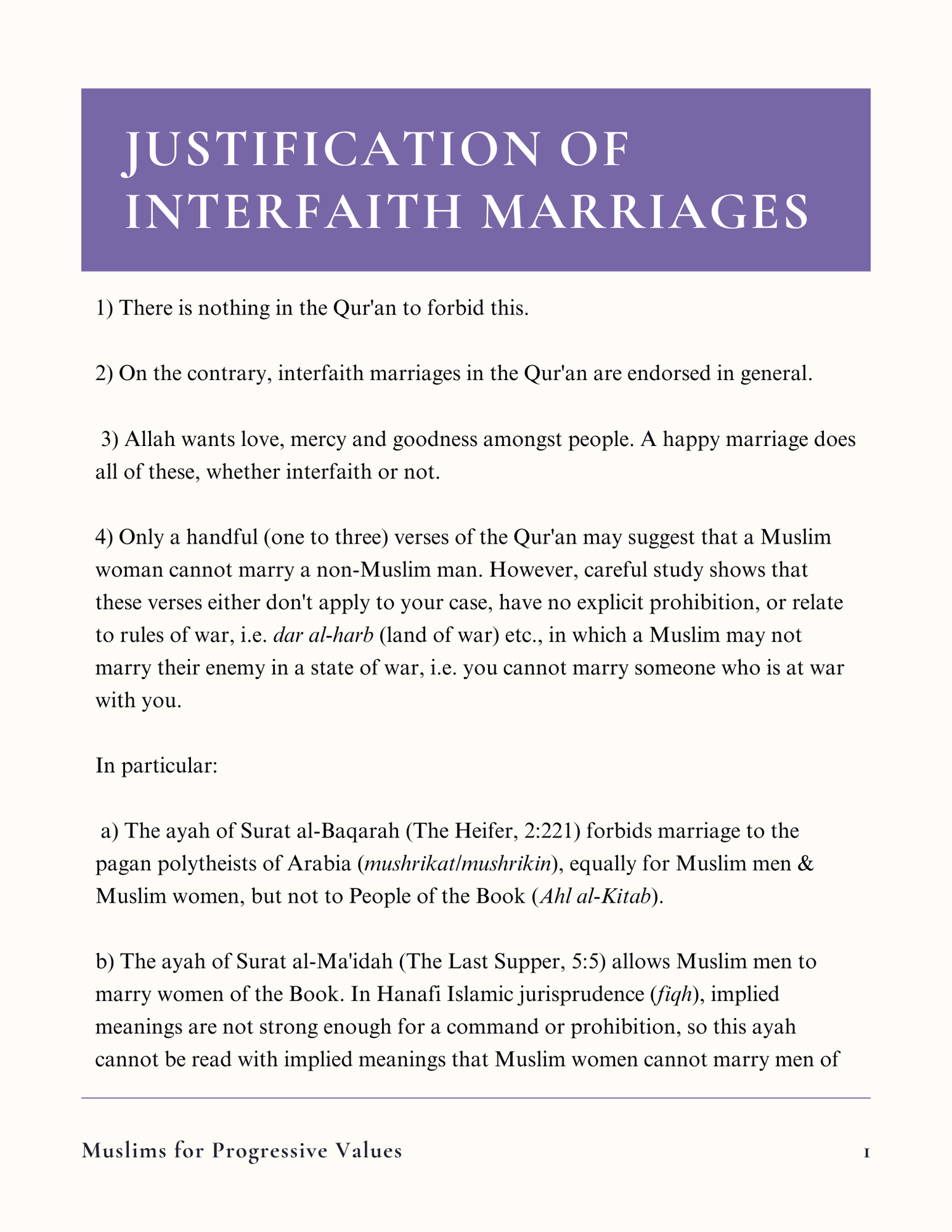 Marriage Services Muslims For Progressive Values
