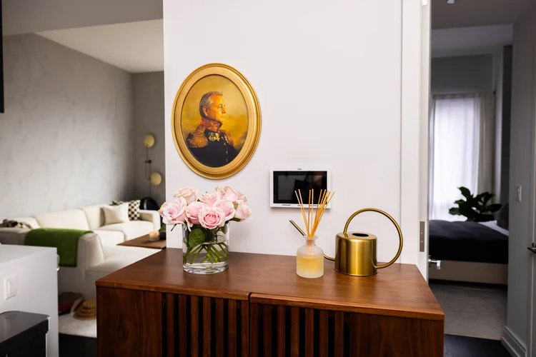 Modern Hudson Yards Apartment by The LaBombard Group Interior Designers ...