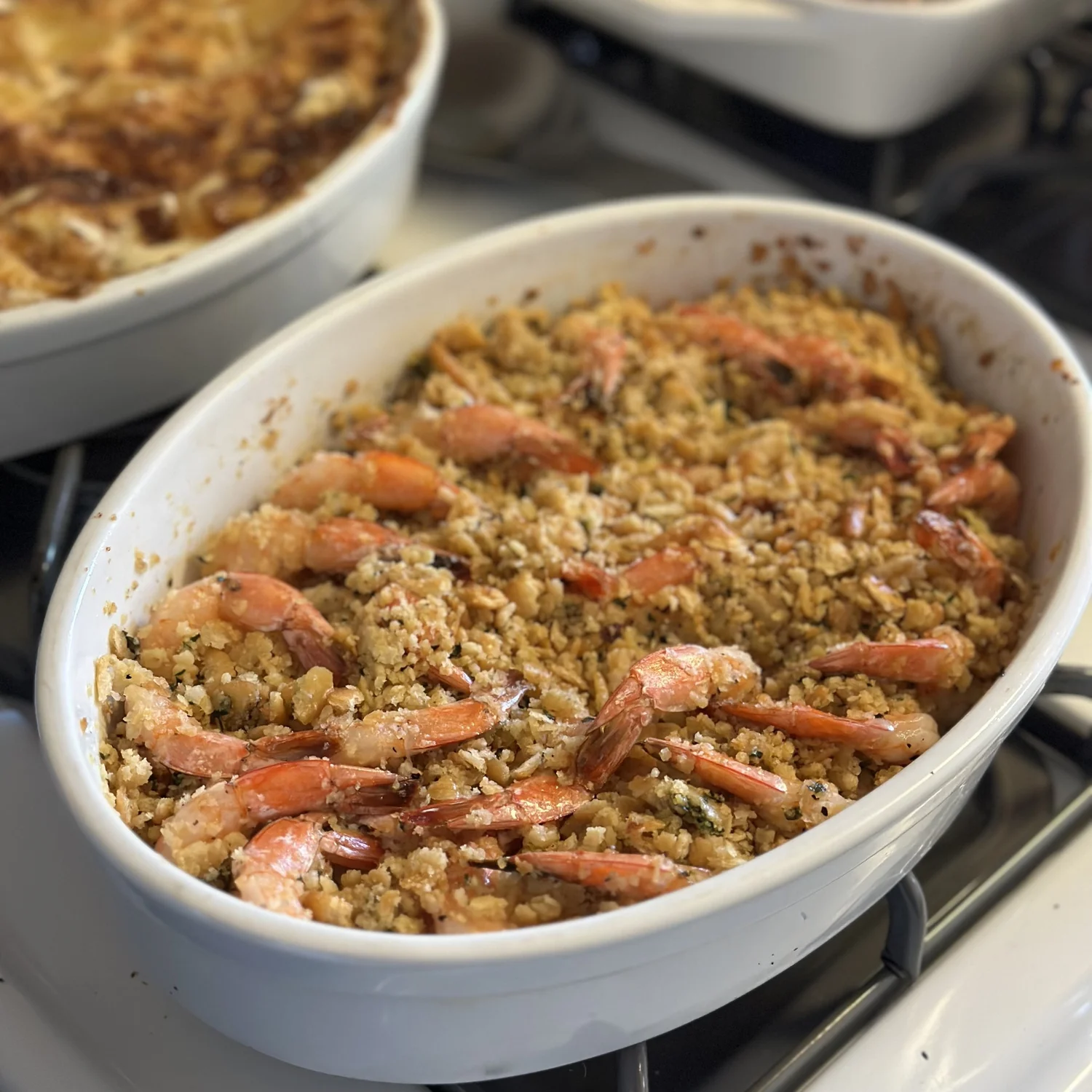 Baked "Stuffed" Shrimp — Matt LaBombard Interior Designer