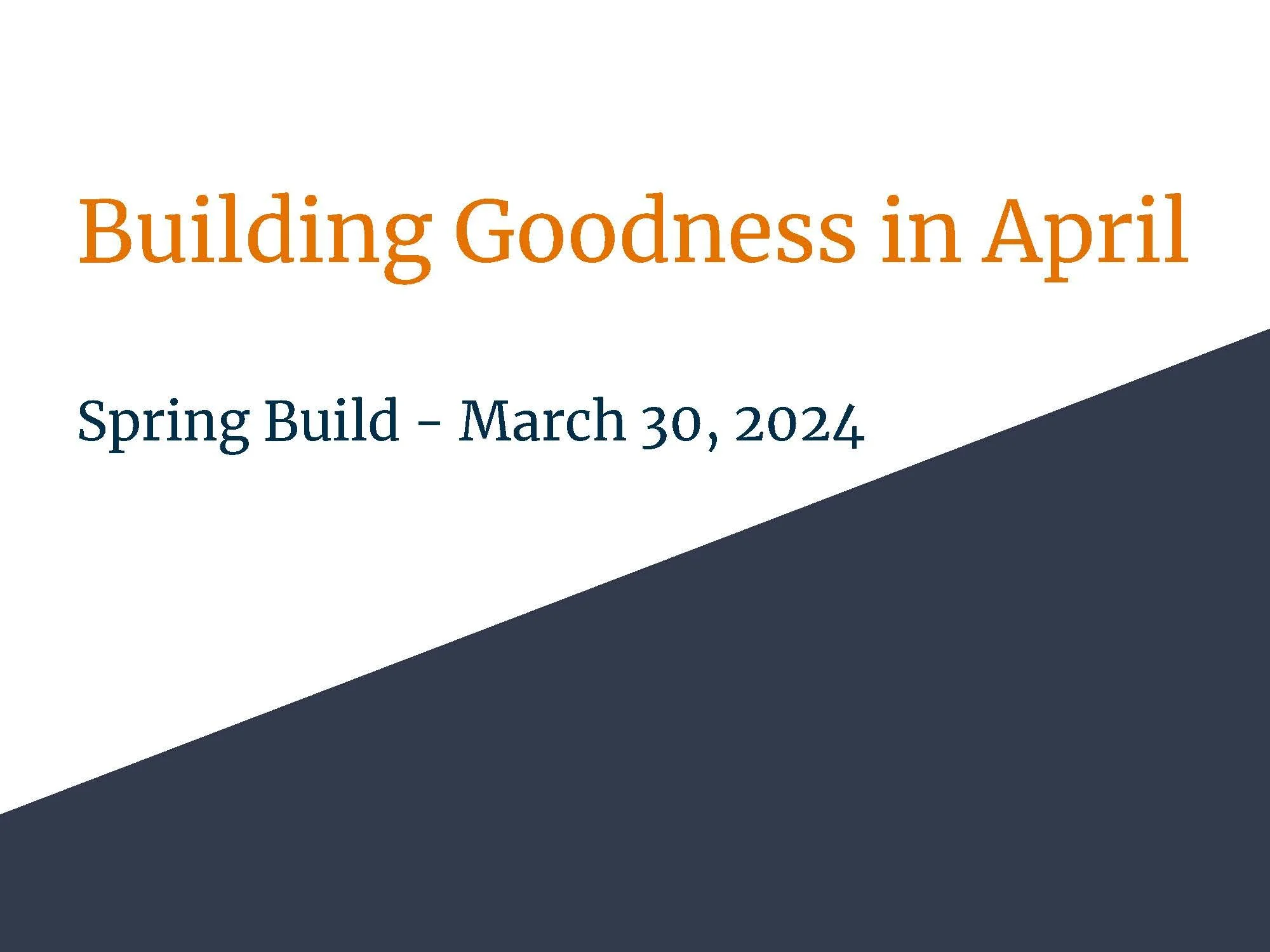 Bgia — Building Goodness Foundation