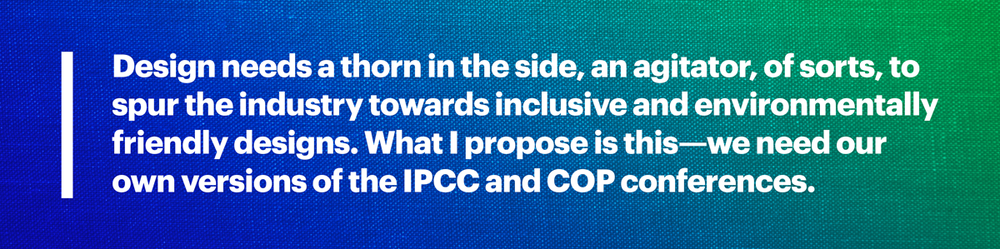Why design needs its own Panel on Climate Change — Climate Designers