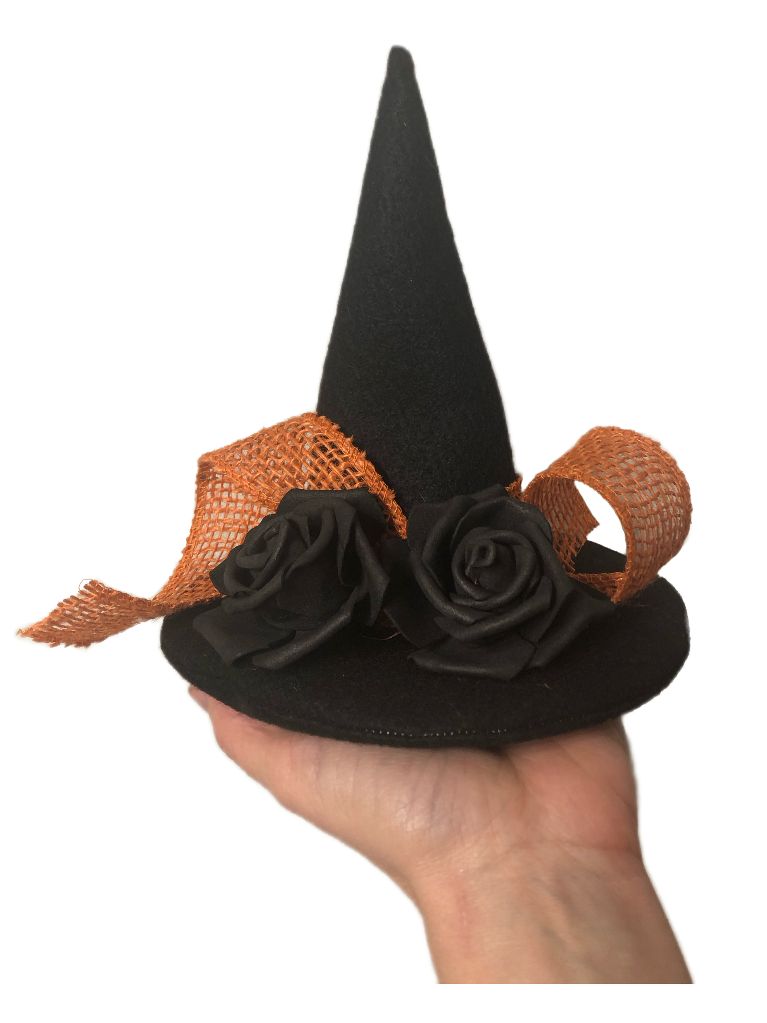 Crafting Magic: DIY Mini Witch Hat Halloween Decoration — Sew Cute Patterns