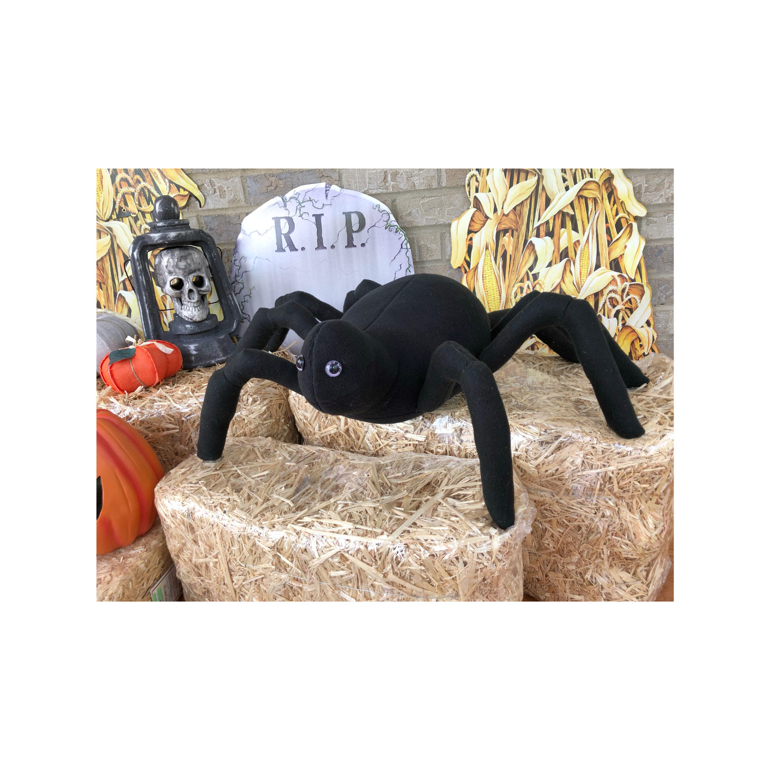 Spider Plush Sewing Pattern