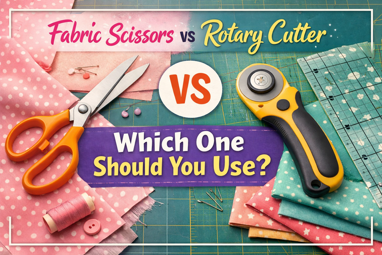 Fabric Scissors vs Rotary Cutter: Which Cutting Tool Is Best for Sewing ...