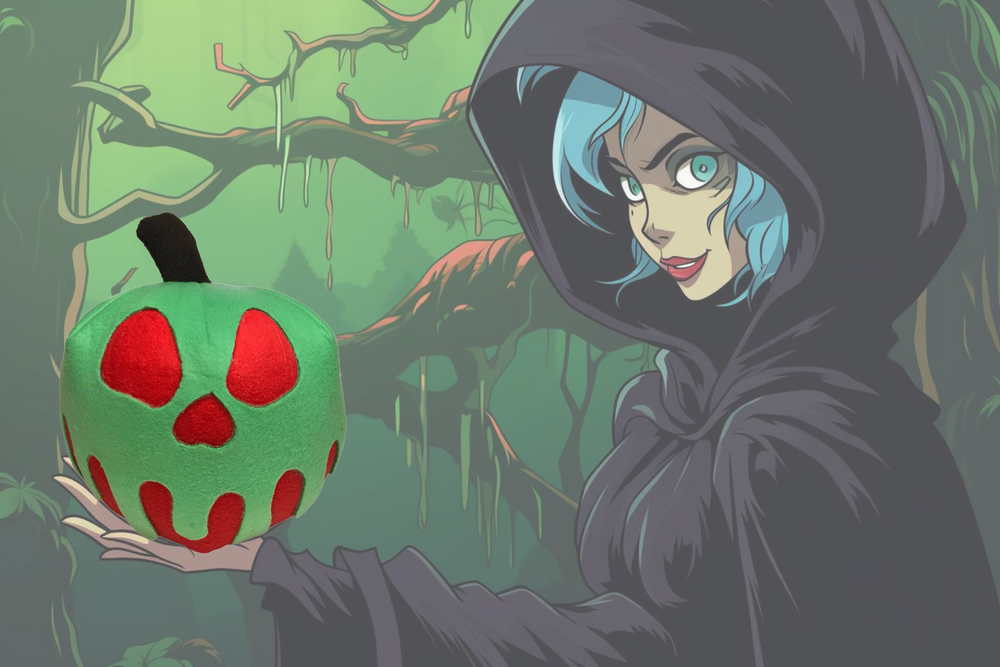 Crafting Enchantment with the Giant Plush Poison Apple Sewing Pattern ...