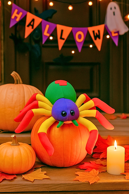 DIY Halloween Spider Plush – Sew a Redback Spider (Cute & Creepy ...