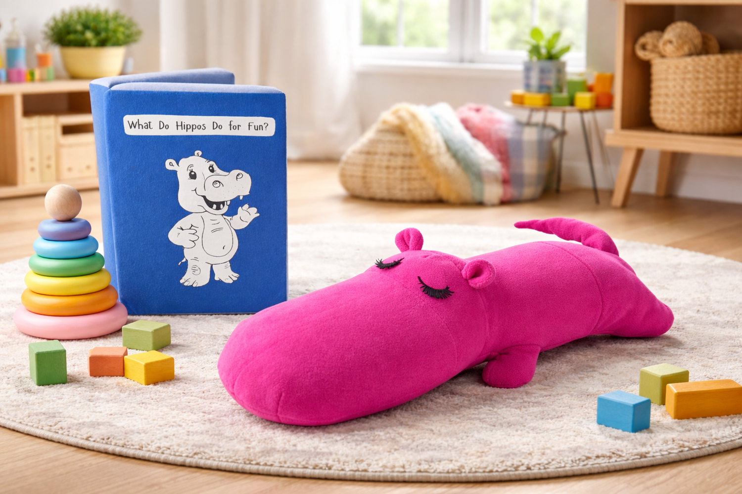 Hippo Hooray! Meet Our Sweetest Sew-Along Storytime Trio — Sew Cute ...