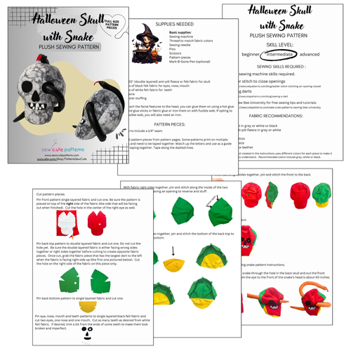 Poison Apple Pattern — Sew Cute Patterns