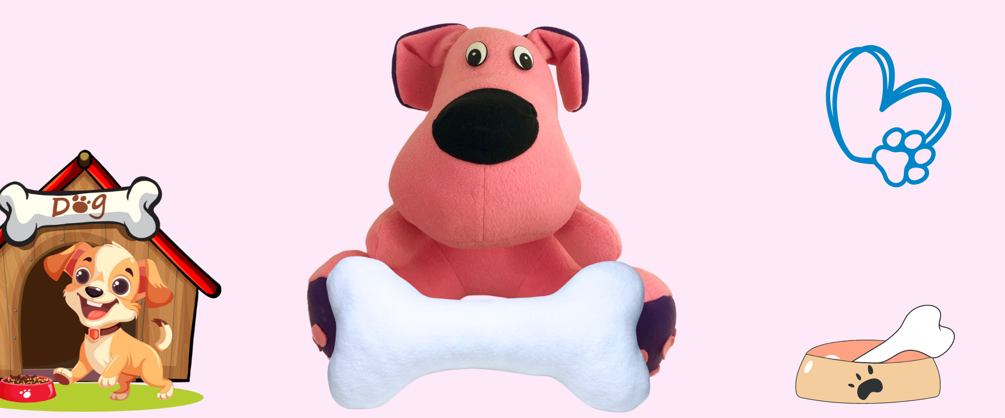 Free Plush Bone Sewing Pattern — Sew Cute Patterns