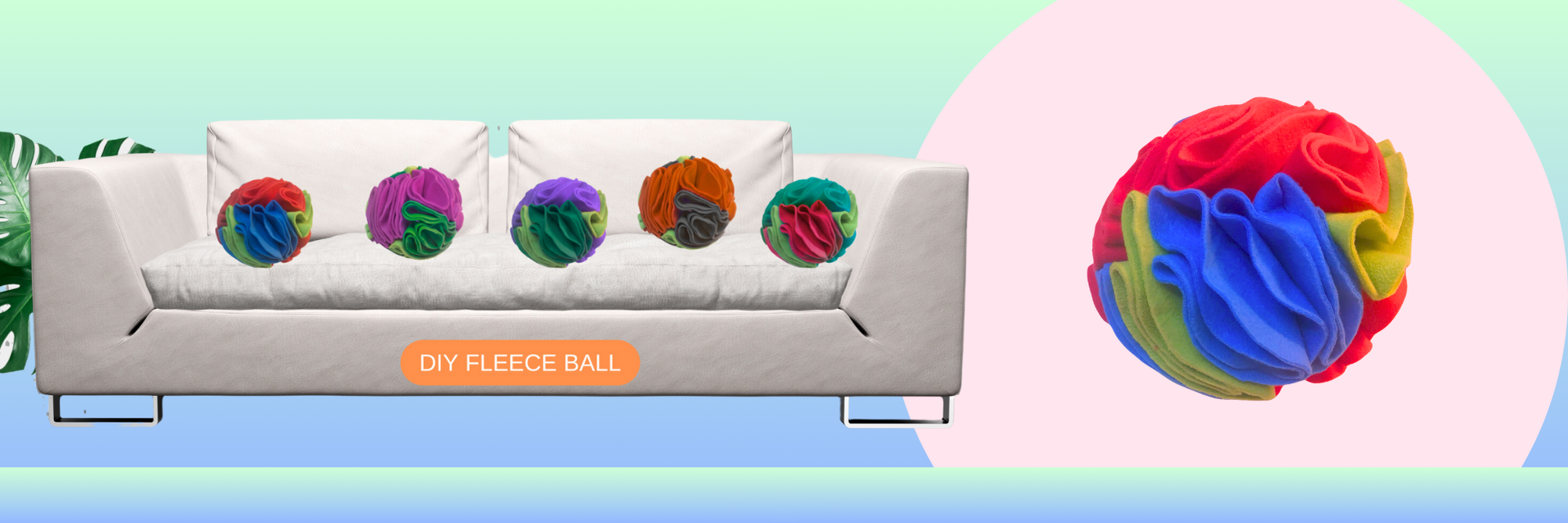 Free Fleece Fabric Ball Pillow Tutorial — Sew Cute Patterns