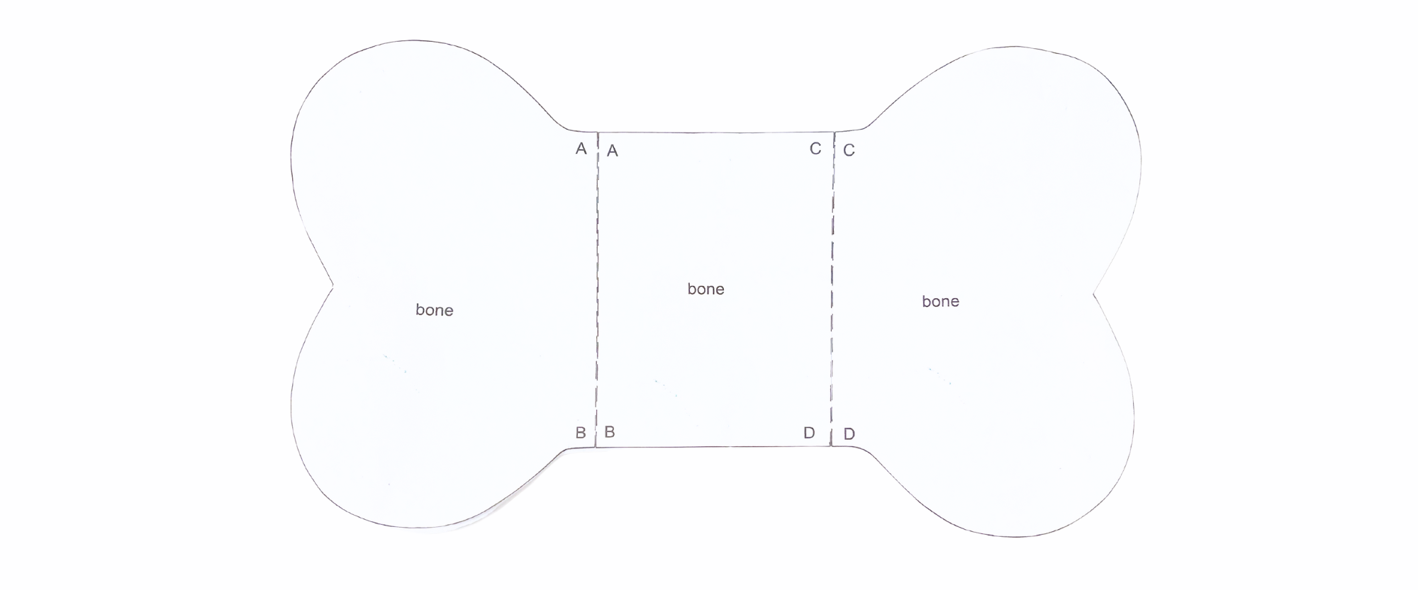 Free Plush Bone Sewing Pattern — Sew Cute Patterns