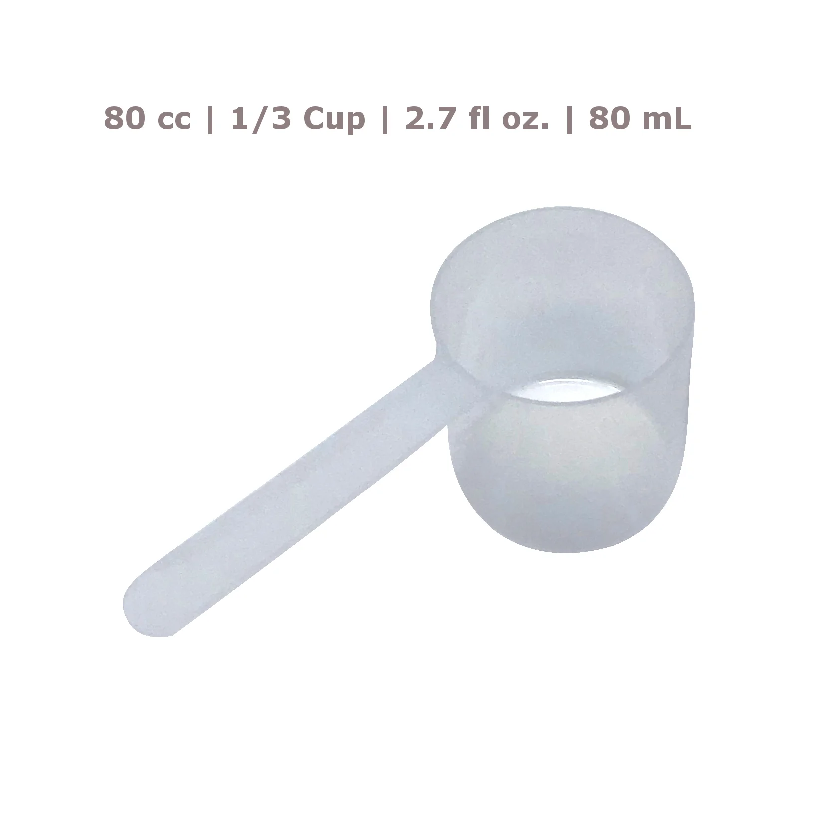 Plastic Measuring Scoops