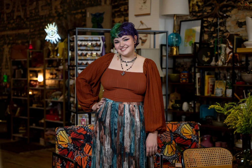 Celebrating Individuality: A Nonbinary High School Senior Photoshoot in ...