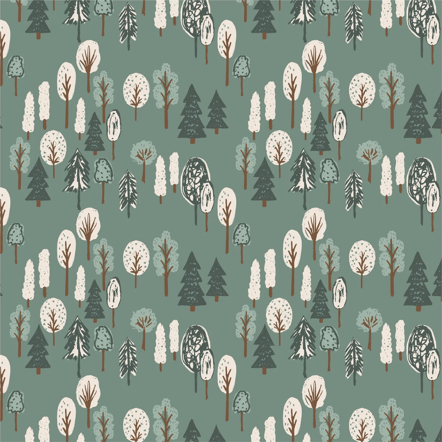Woodland Trails - Unisex Pattern collection - Textile & Surface Pattern ...