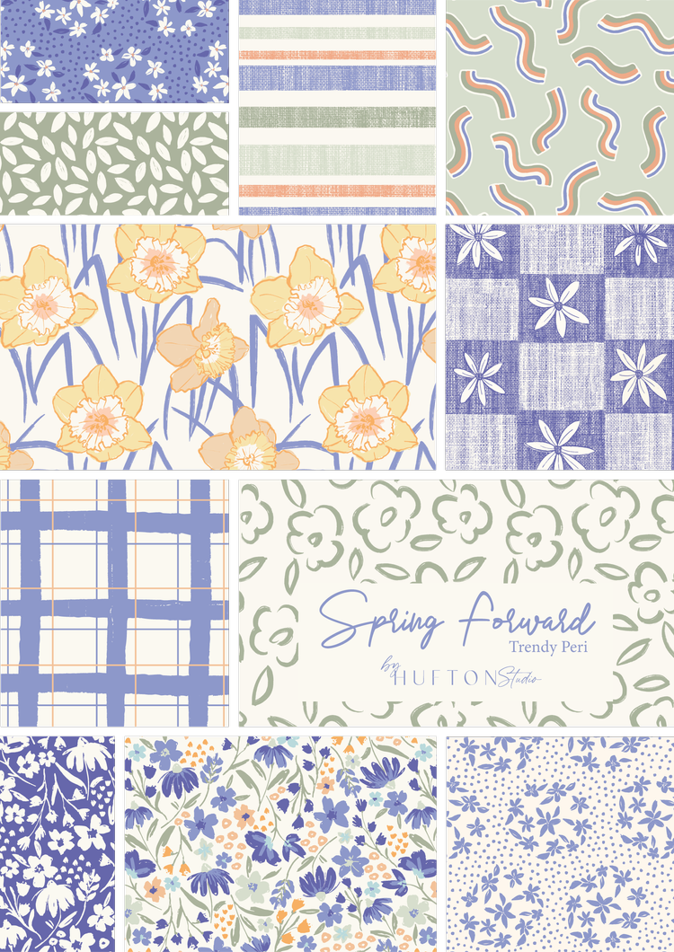 Spring Forward - Textile & Surface Pattern Design Collection — HUFTON ...