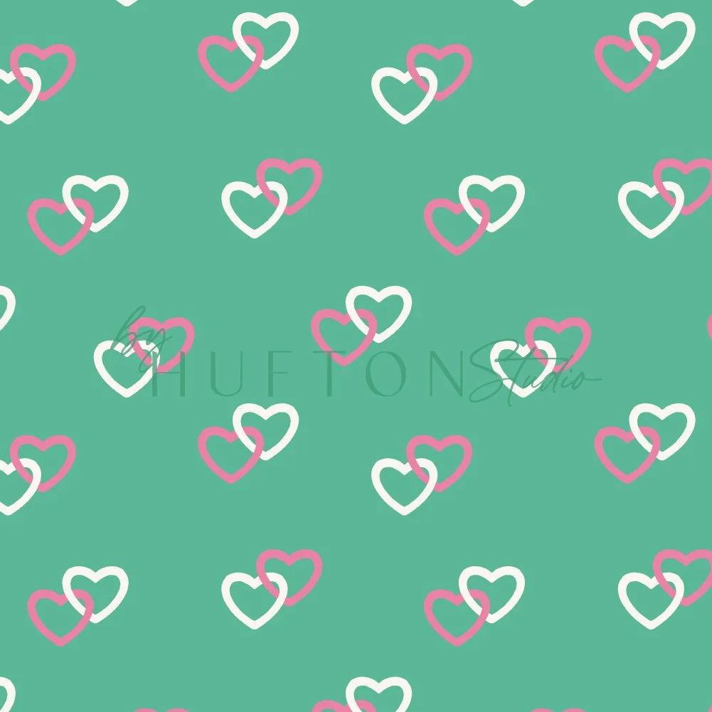 Hearts Collide - Valentines Day Pattern collection - Textile & Surface ...
