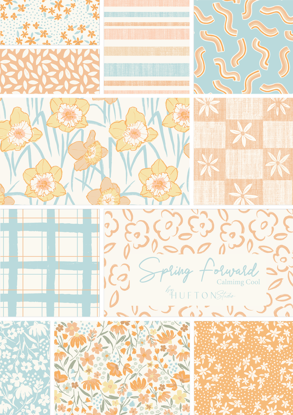 Spring Forward - Textile & Surface Pattern Design Collection — HUFTON ...