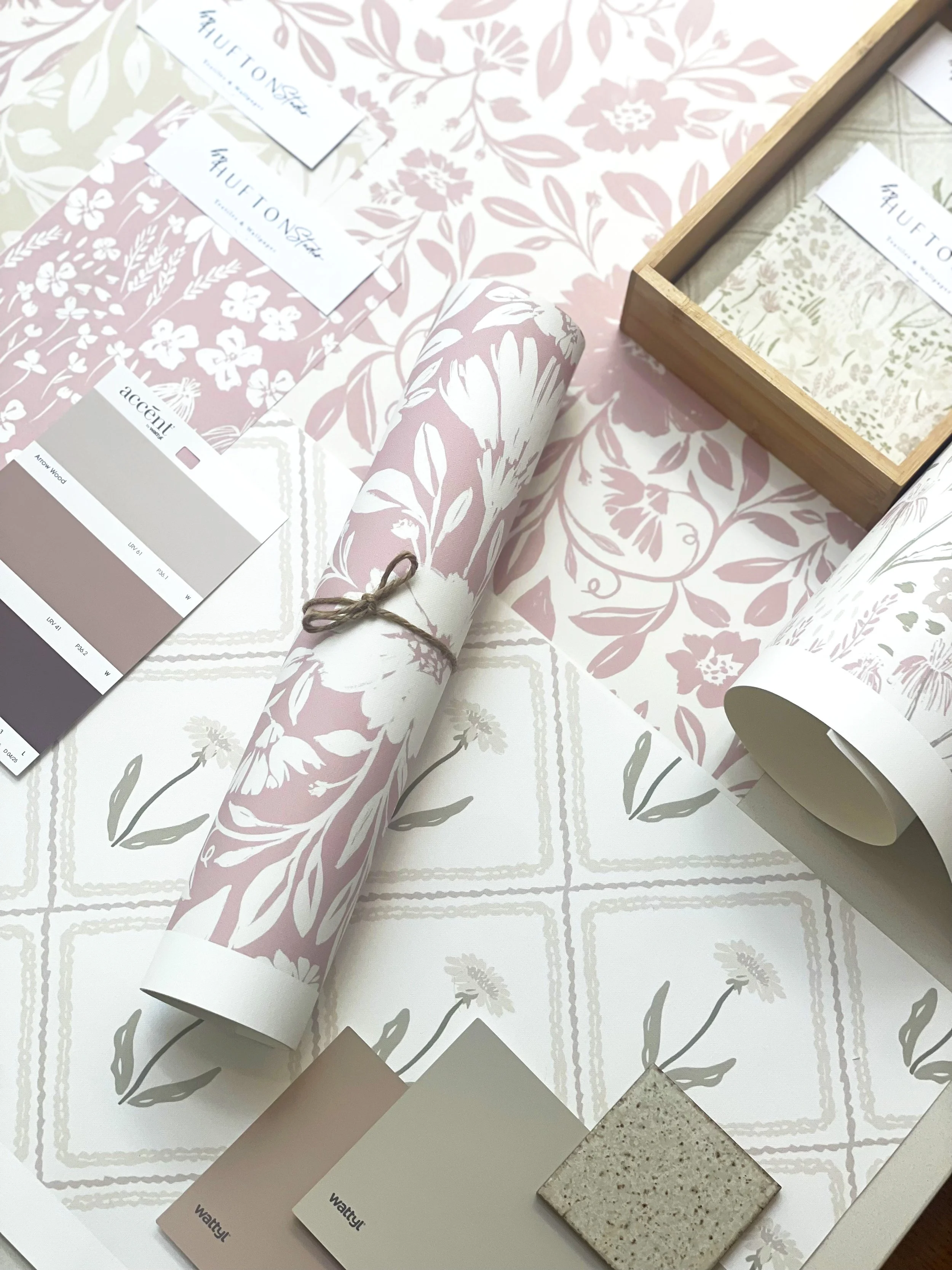 Country Cottage Collection - Floral, Gingham & Stripe Designs for ...