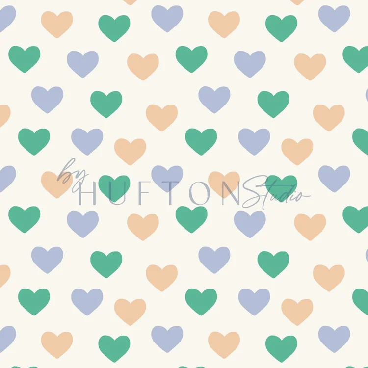 Hearts Collide - Valentines Day Pattern collection - Textile & Surface ...