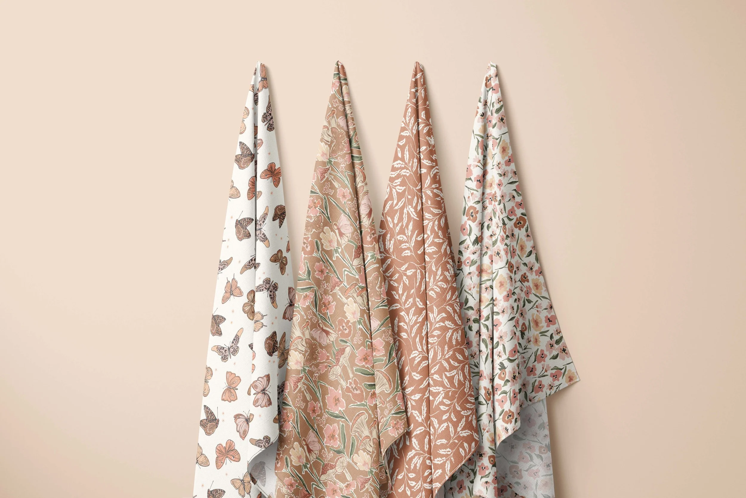 Fairytale Fall - Sweet Whimsical Pattern collection - Textile & Surface Pattern Design ...