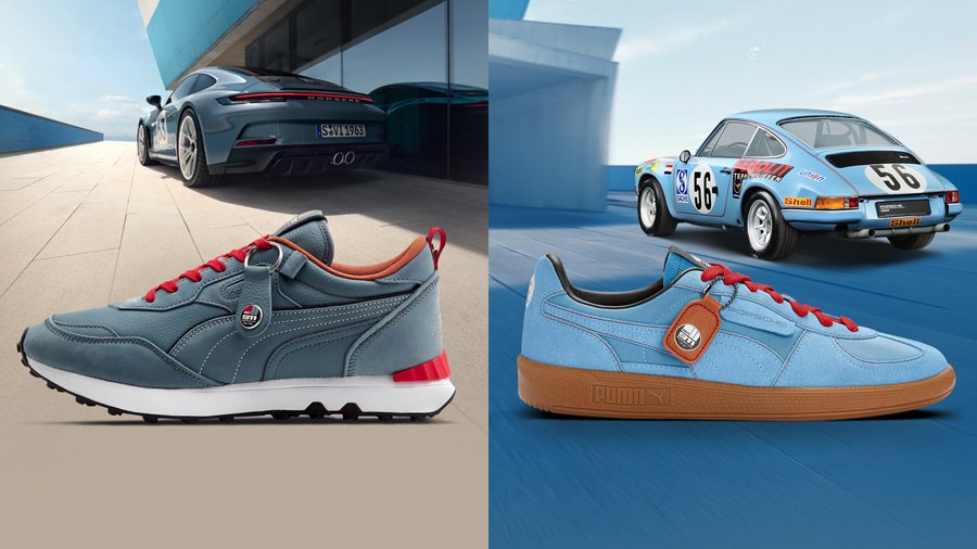 Porsche and Puma craft the perfect driving shoes for 911 lovers — Detour