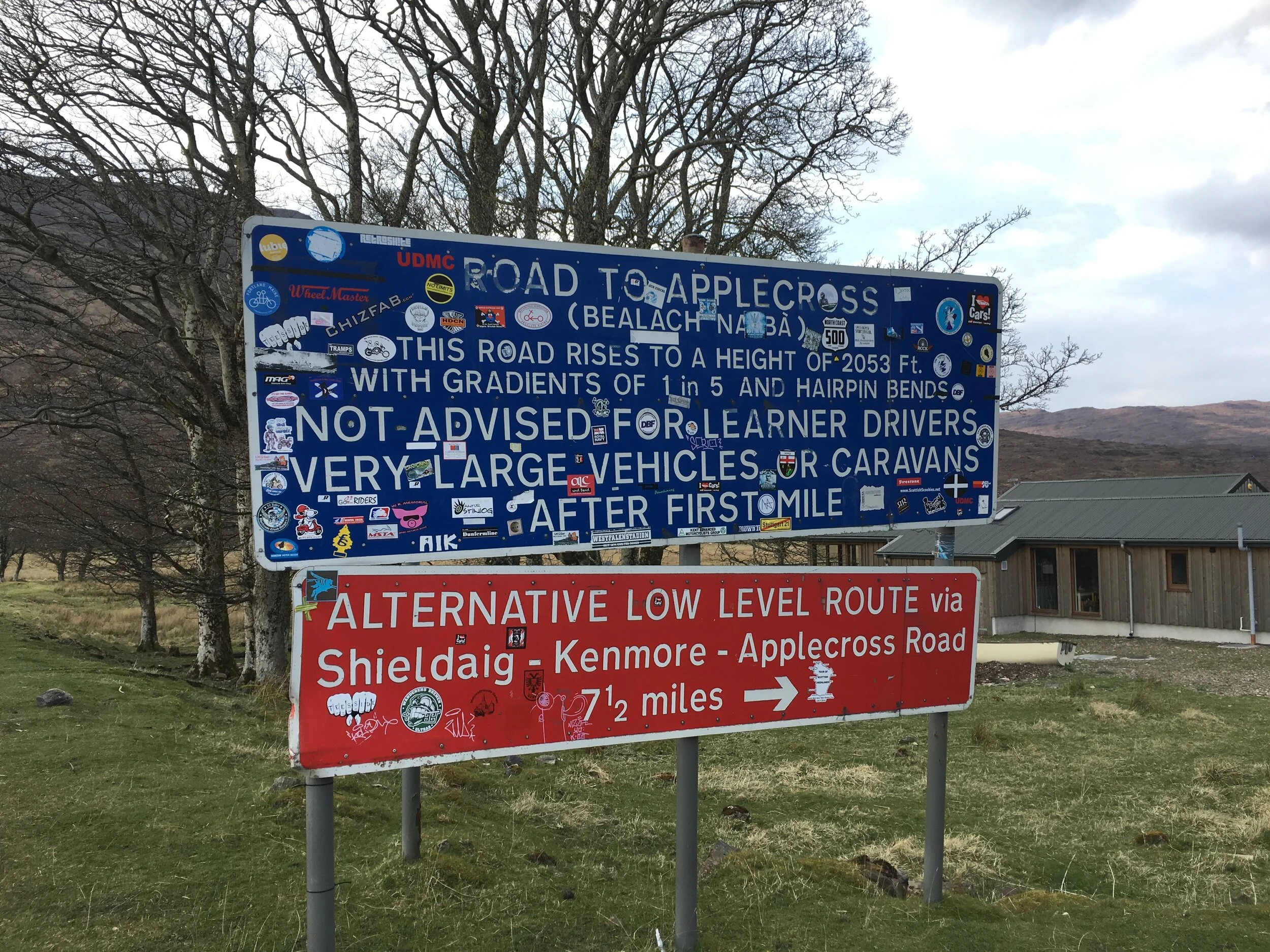 Applecross Pass, Scotland — Detour
