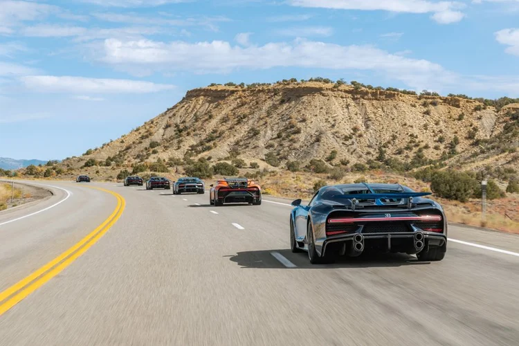 Bugatti owners take a billionaire's road trip across the American West ...