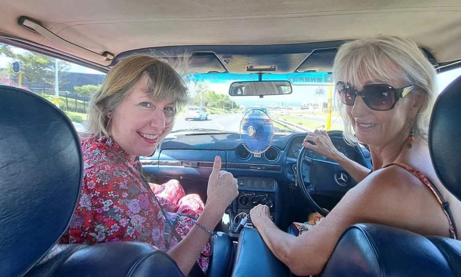 These Two Women and a Merc are heading overland across Africa — Detour