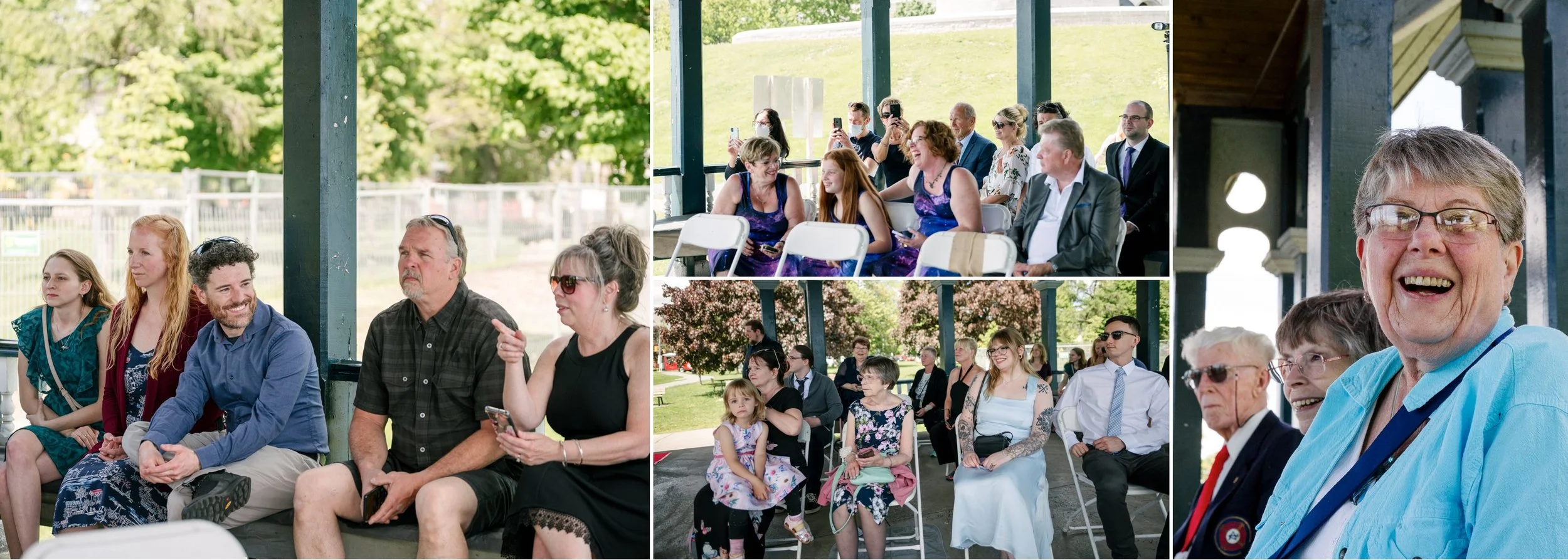 McKenzie Pavilion Ceremony + Gorgeous Backyard Reception | Bailey and ...