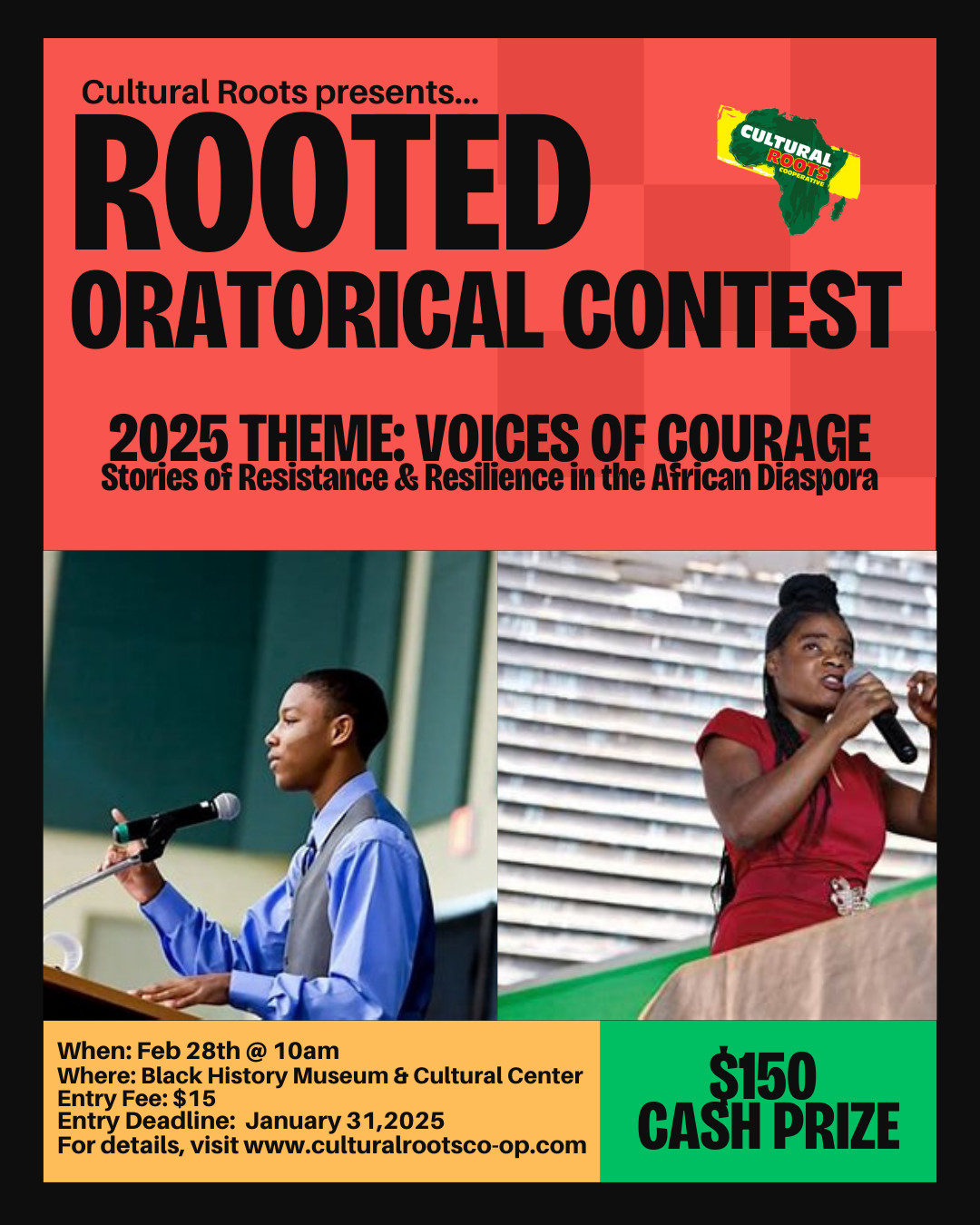 Rooted Oratorical Contest Presented by Cultural Roots Homeschool ...