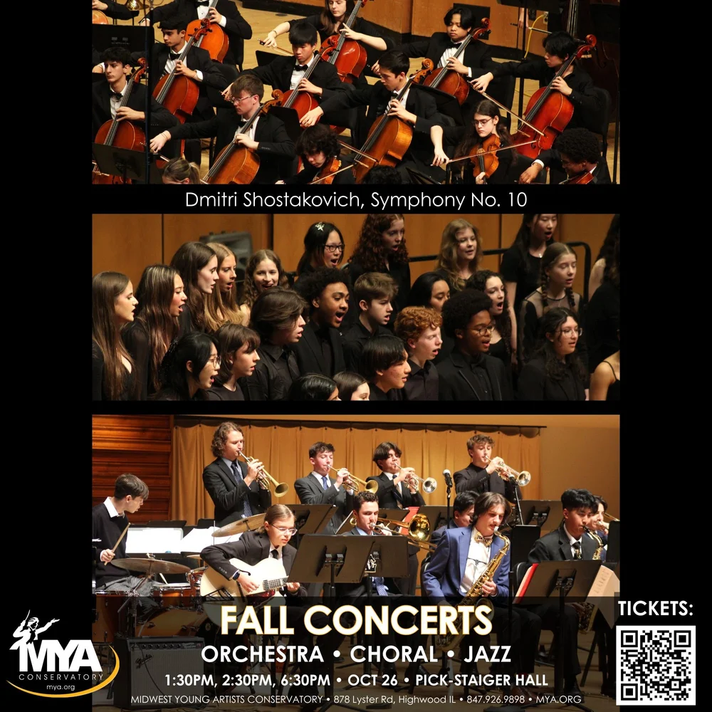 MYAC Fall Concerts (All Ensembles) — Midwest Young Artists Conservatory