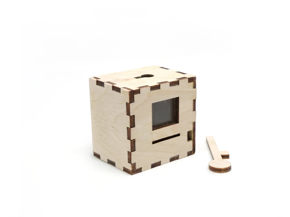 Wooden Puzzle Box