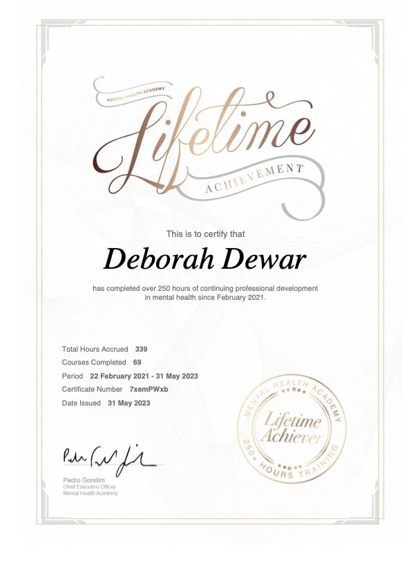 MH Certifications — 2464 Mental Health Coach