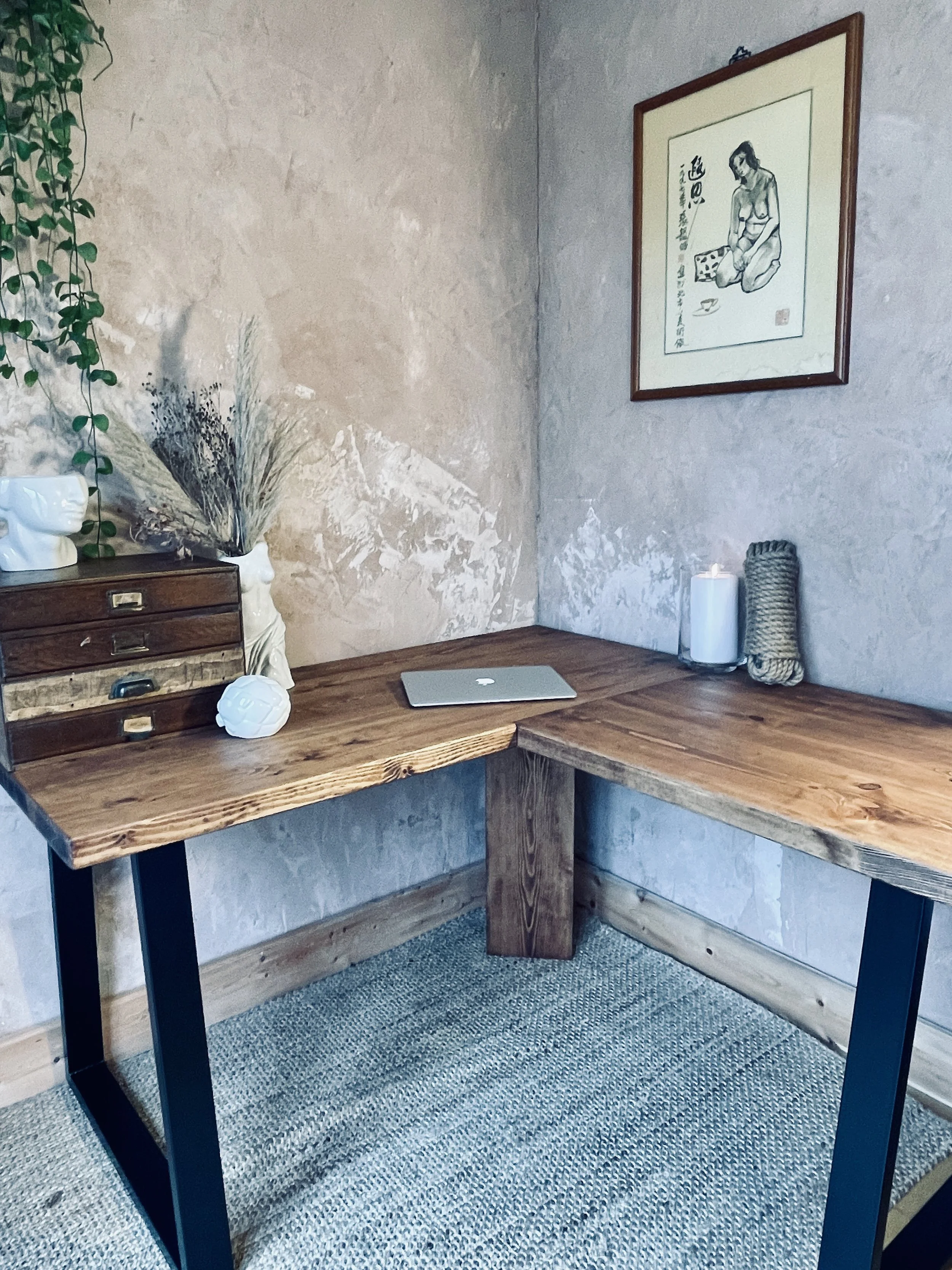 L-Shape Corner Desk Size Calculator — ARTEMIS LONDON