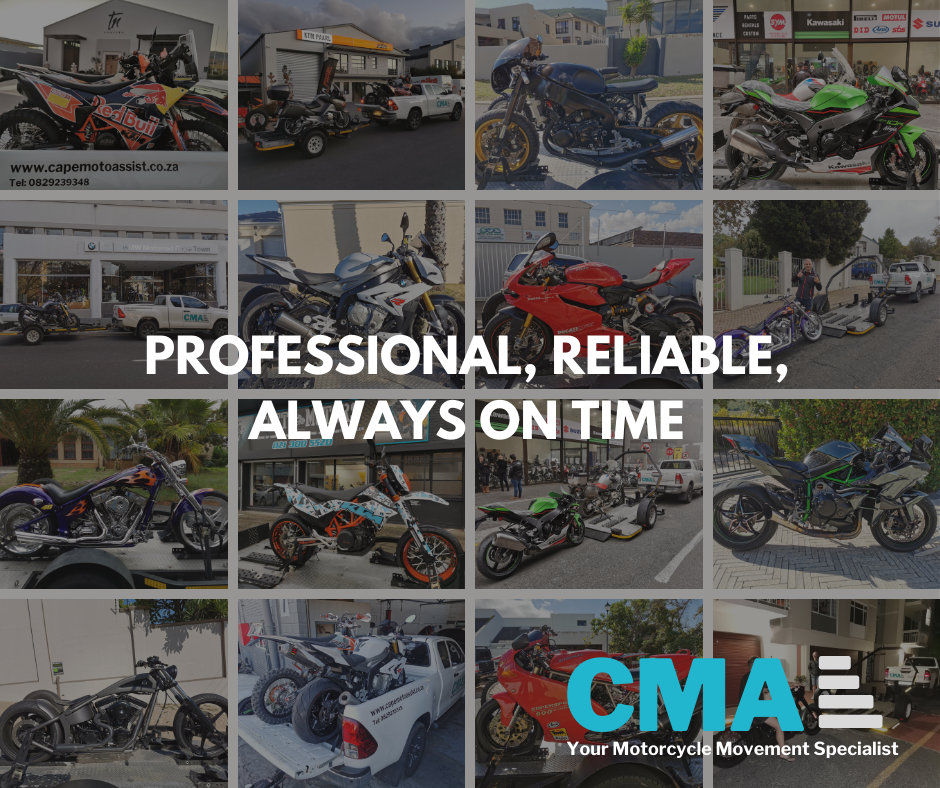 Cape Moto Assist (CMA) Professional Motorcycle Transport