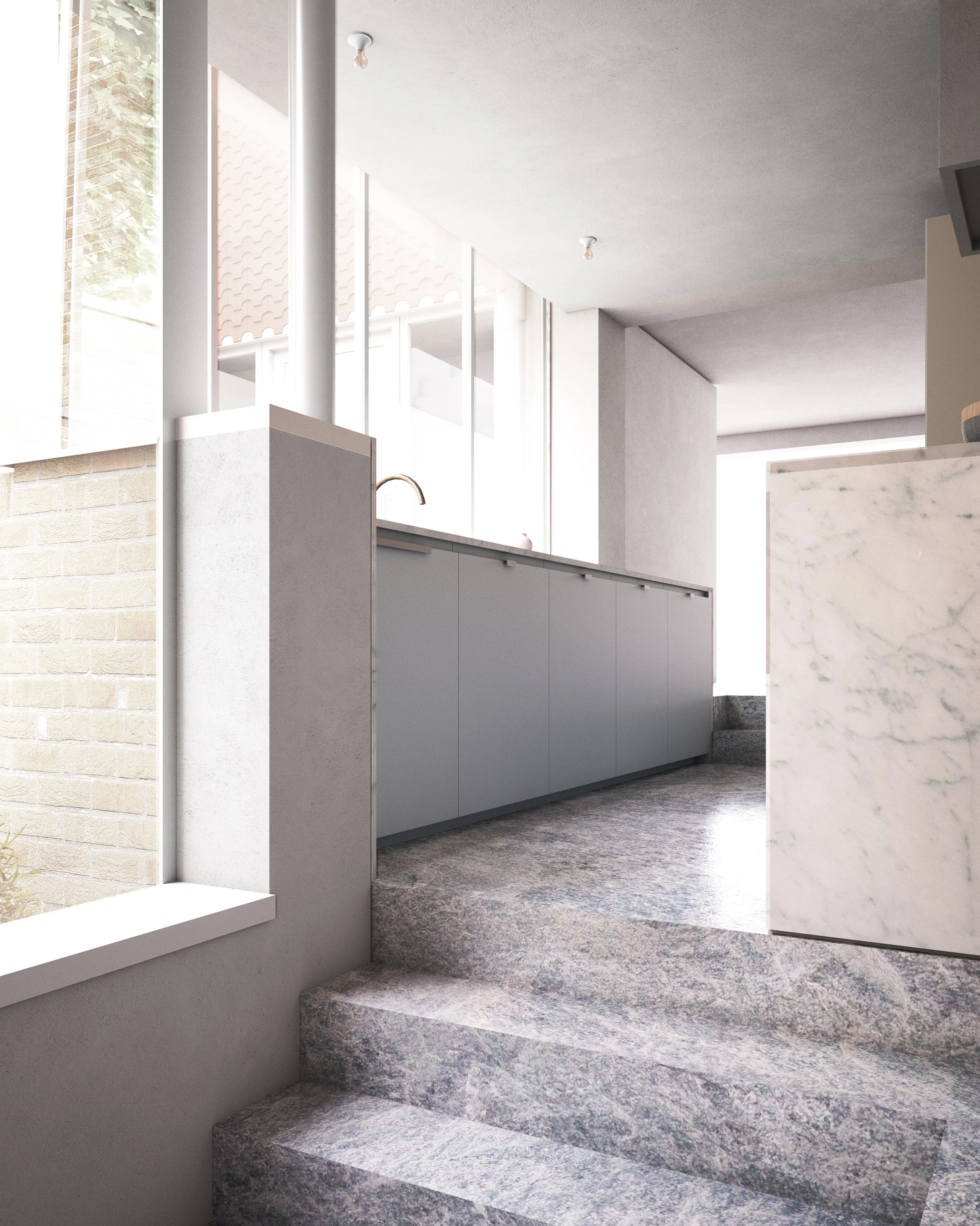 Benjamin Hale Modern Contemporary Rear Extension to a Victorian Terrace