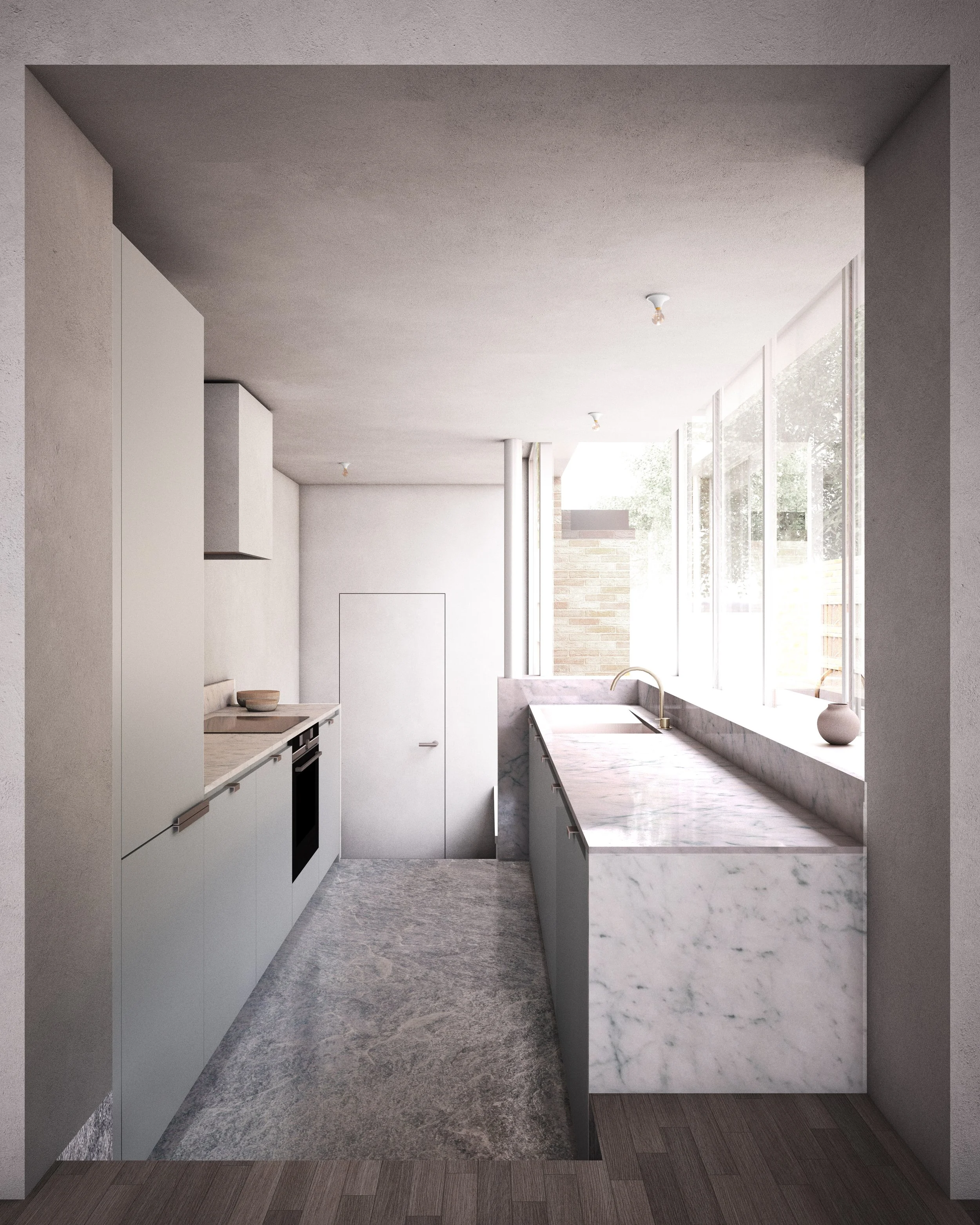 Benjamin Hale Modern Contemporary Rear Extension to a Victorian Terrace