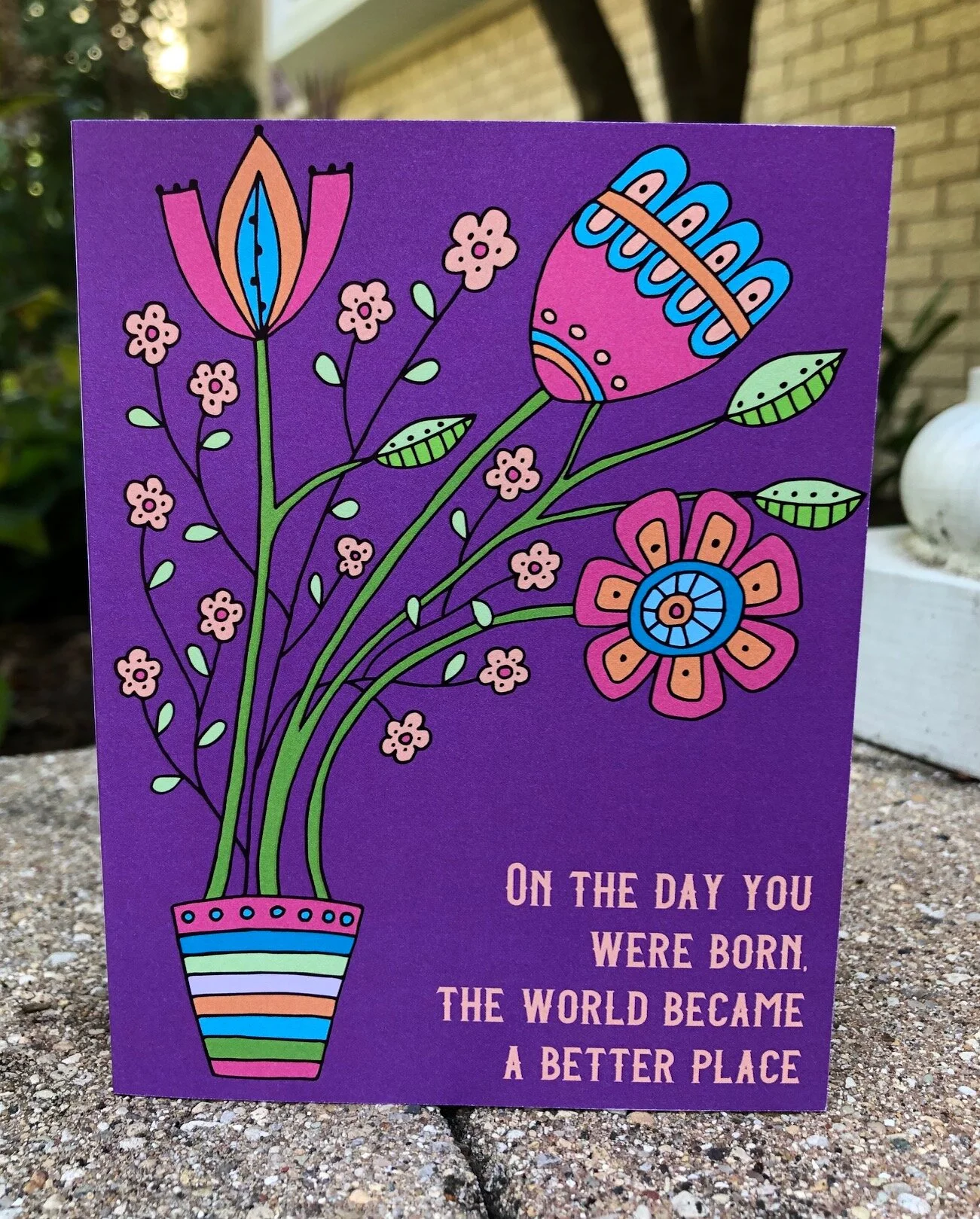 On The Day You Were Born Card Valerie Lorimer on-the-day-you-were-born-card-valerie-lorimer