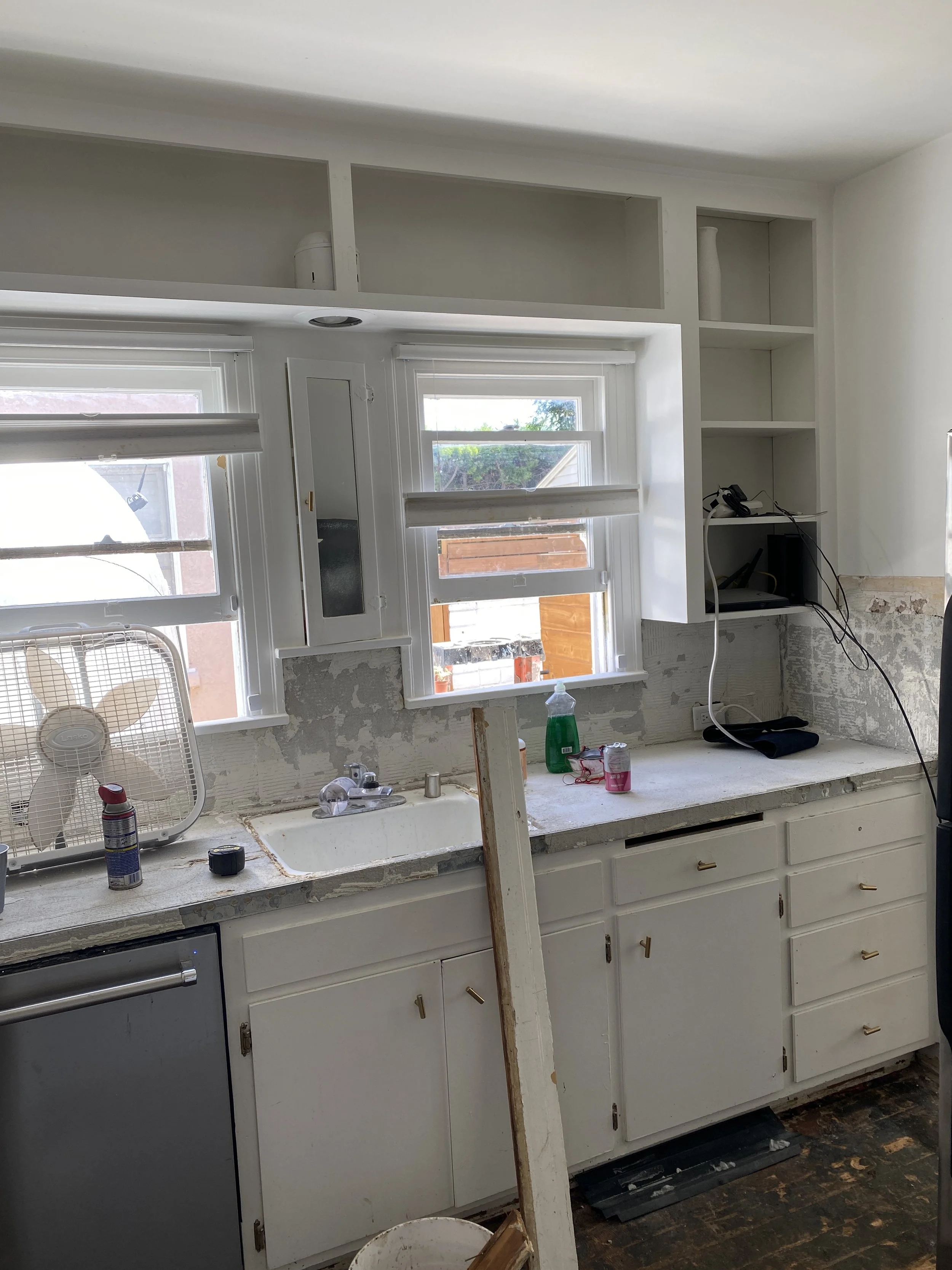 Our Spanish Bungalow Kitchen Renovation: Week 1 — Blanco Bungalow