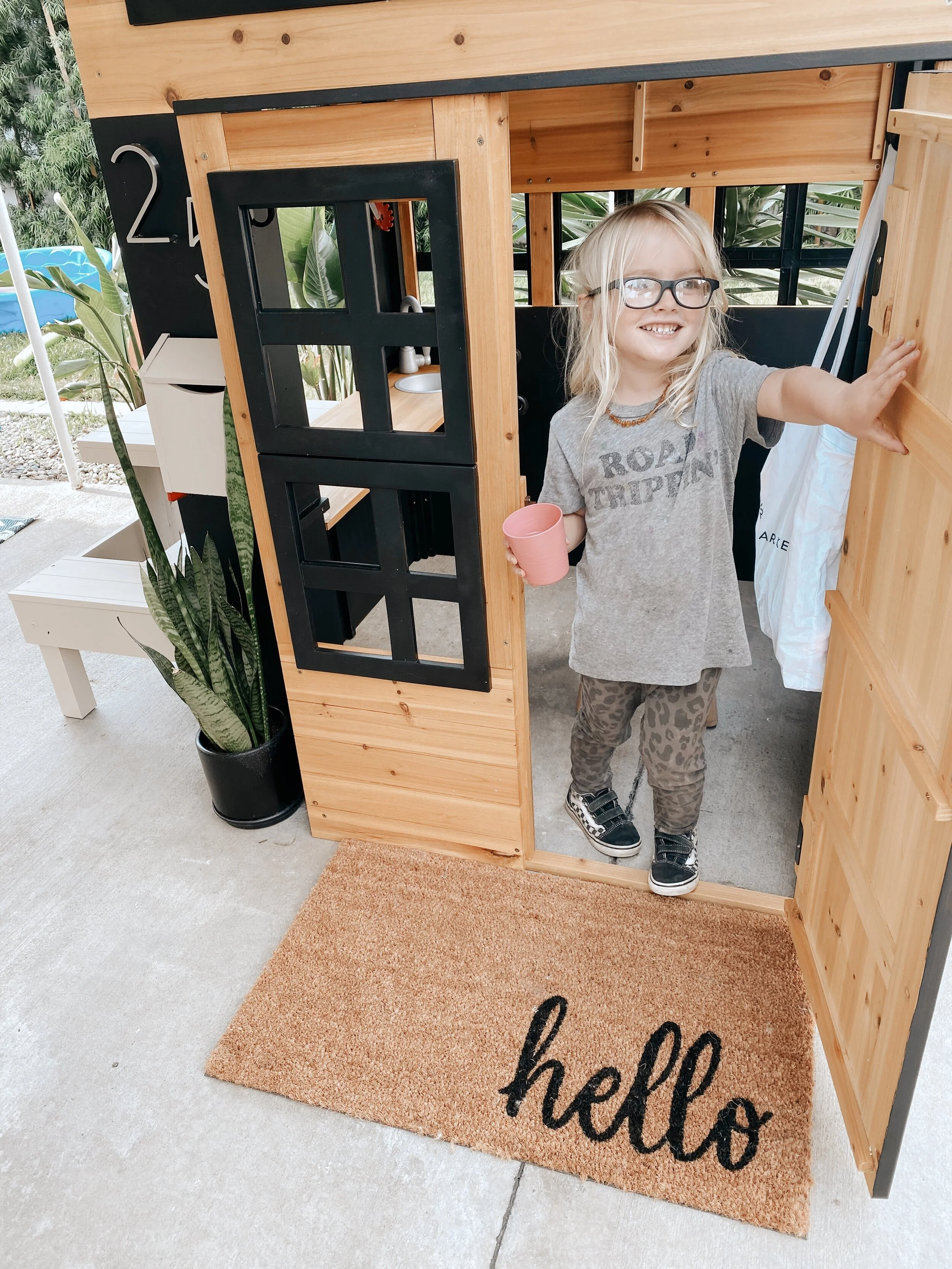Coyote's Clubhouse: A DIY Modern Playhouse — Blanco Bungalow