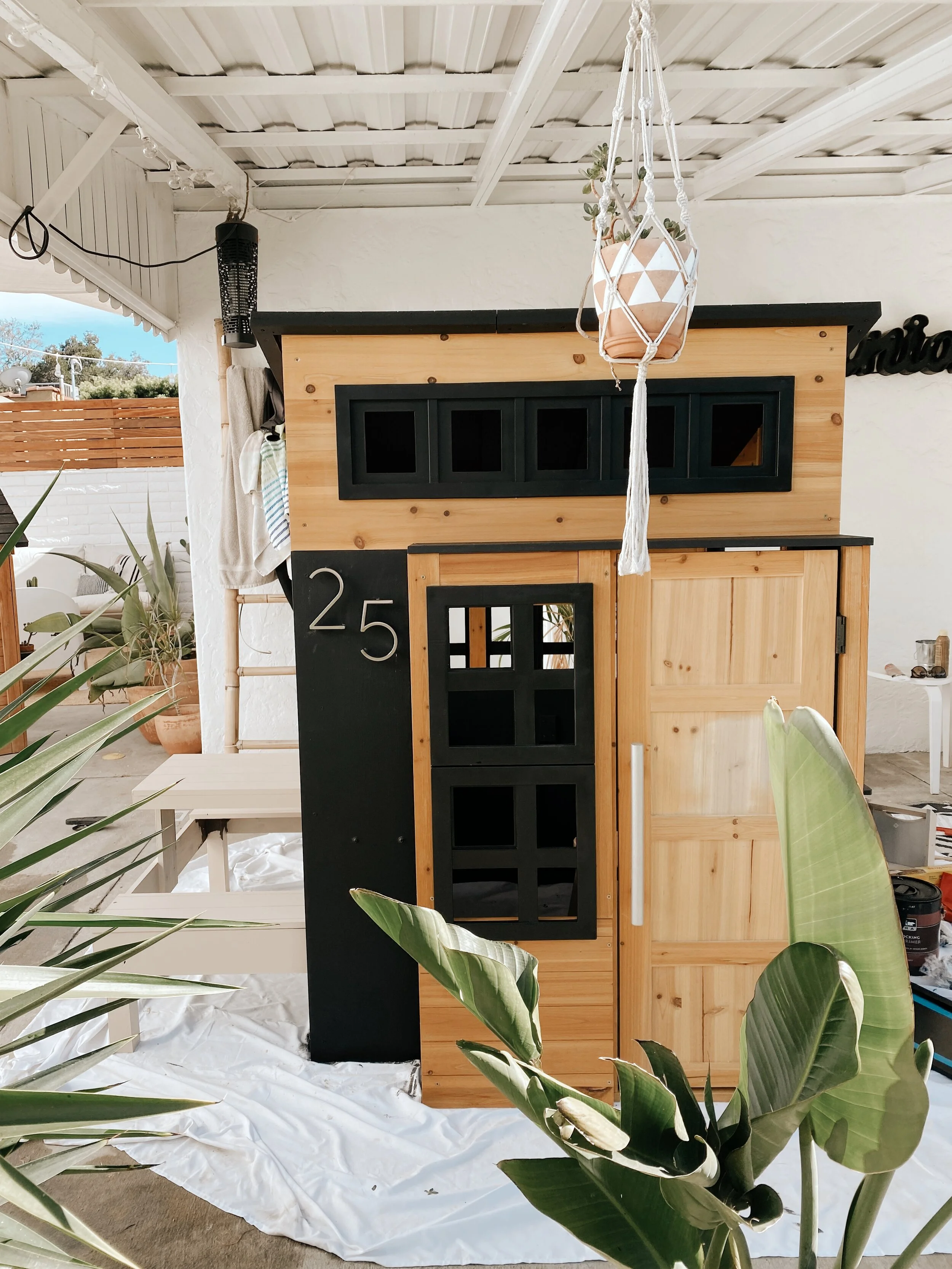 Coyote's Clubhouse: A DIY Modern Playhouse — Blanco Bungalow