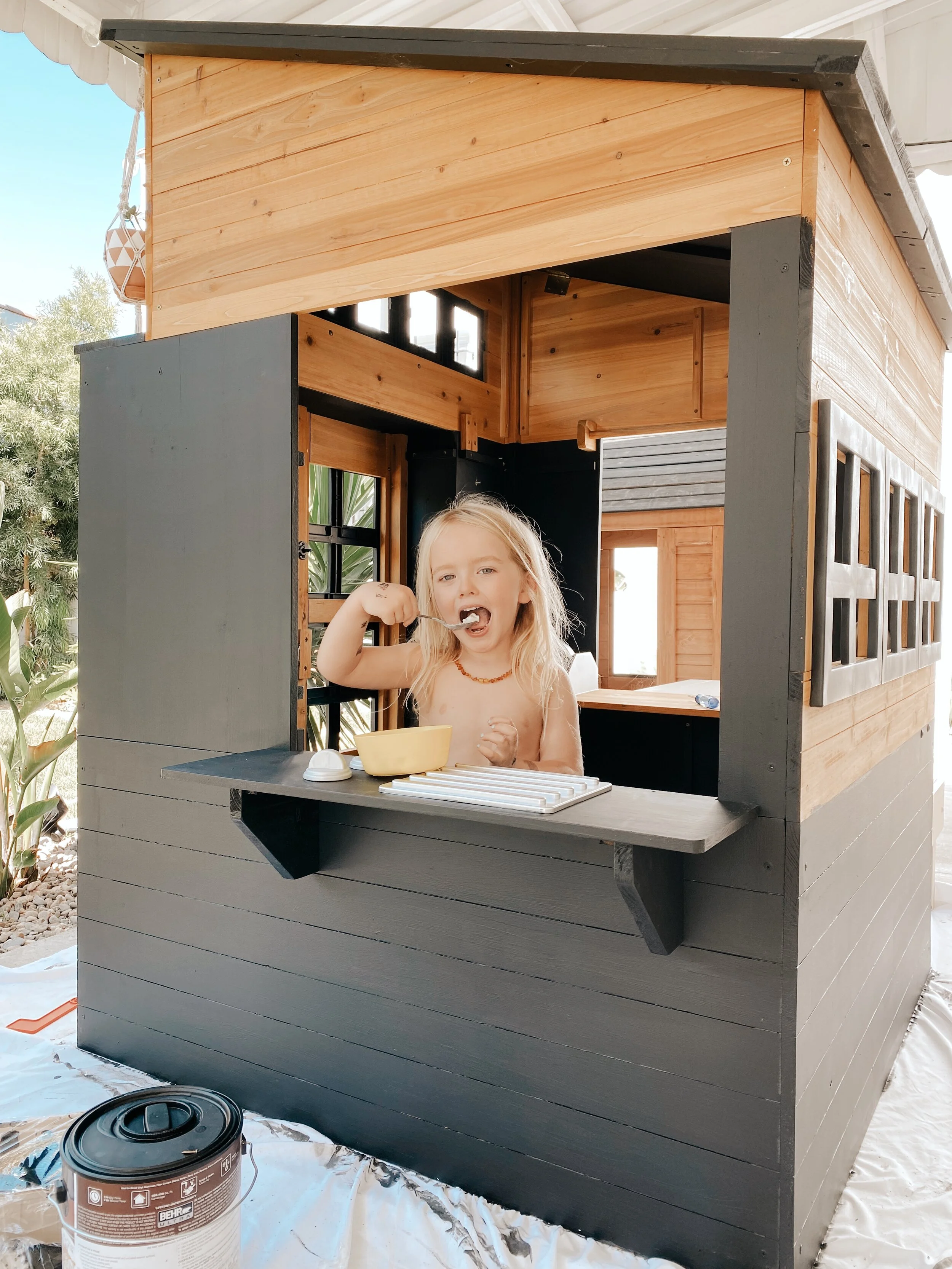 Coyotes Clubhouse A Diy Modern Playhouse — Blanco Bungalow