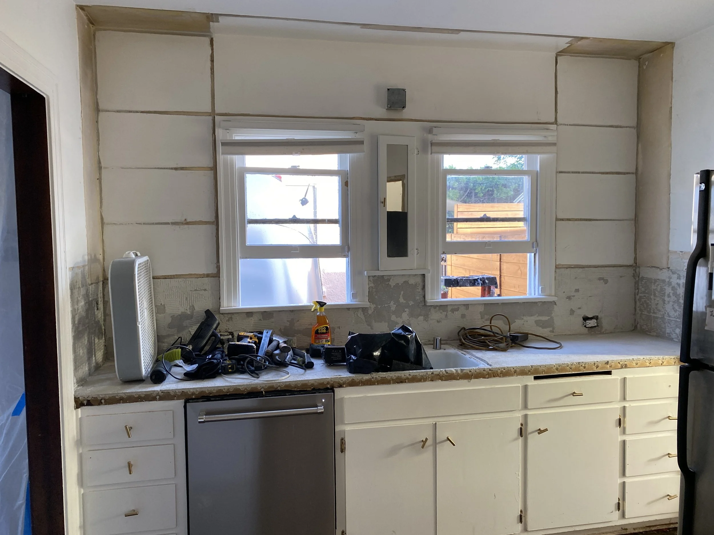 Our Spanish Bungalow Kitchen Renovation: Week 1 — Blanco Bungalow