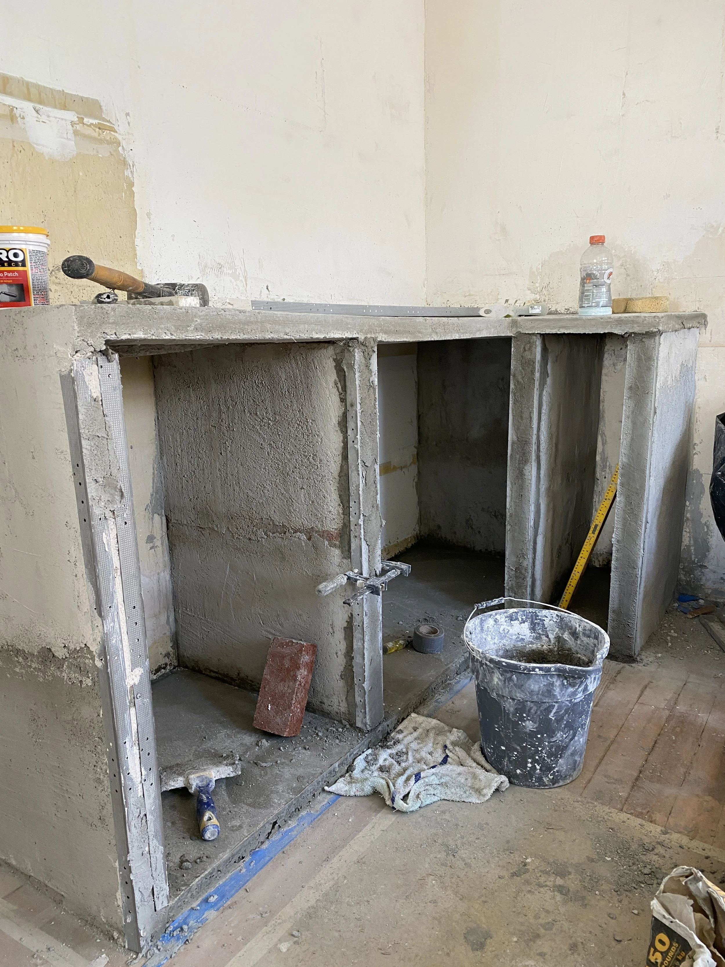Blanco Bungalow Concrete Kitchen Remodel - Week Five — Blanco Bungalow